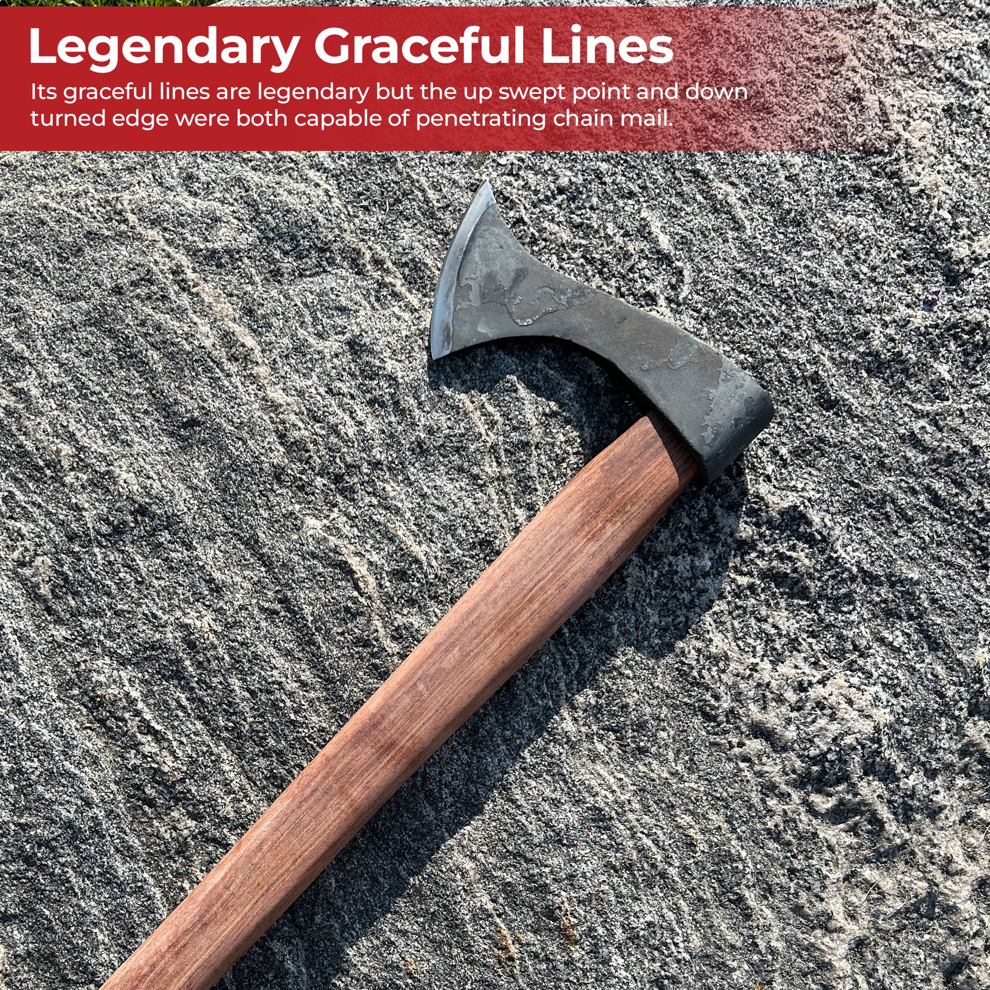 Antiqued Vikings Francisca Axe — Medieval Depot