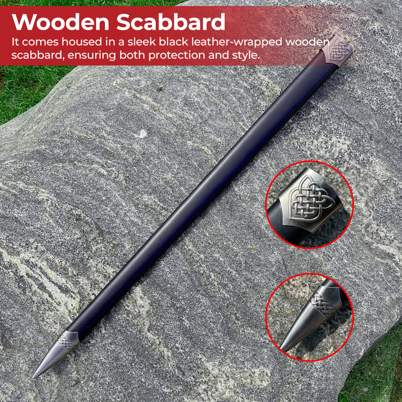 Celtic Legends Sword with Scabbard — Medieval Depot