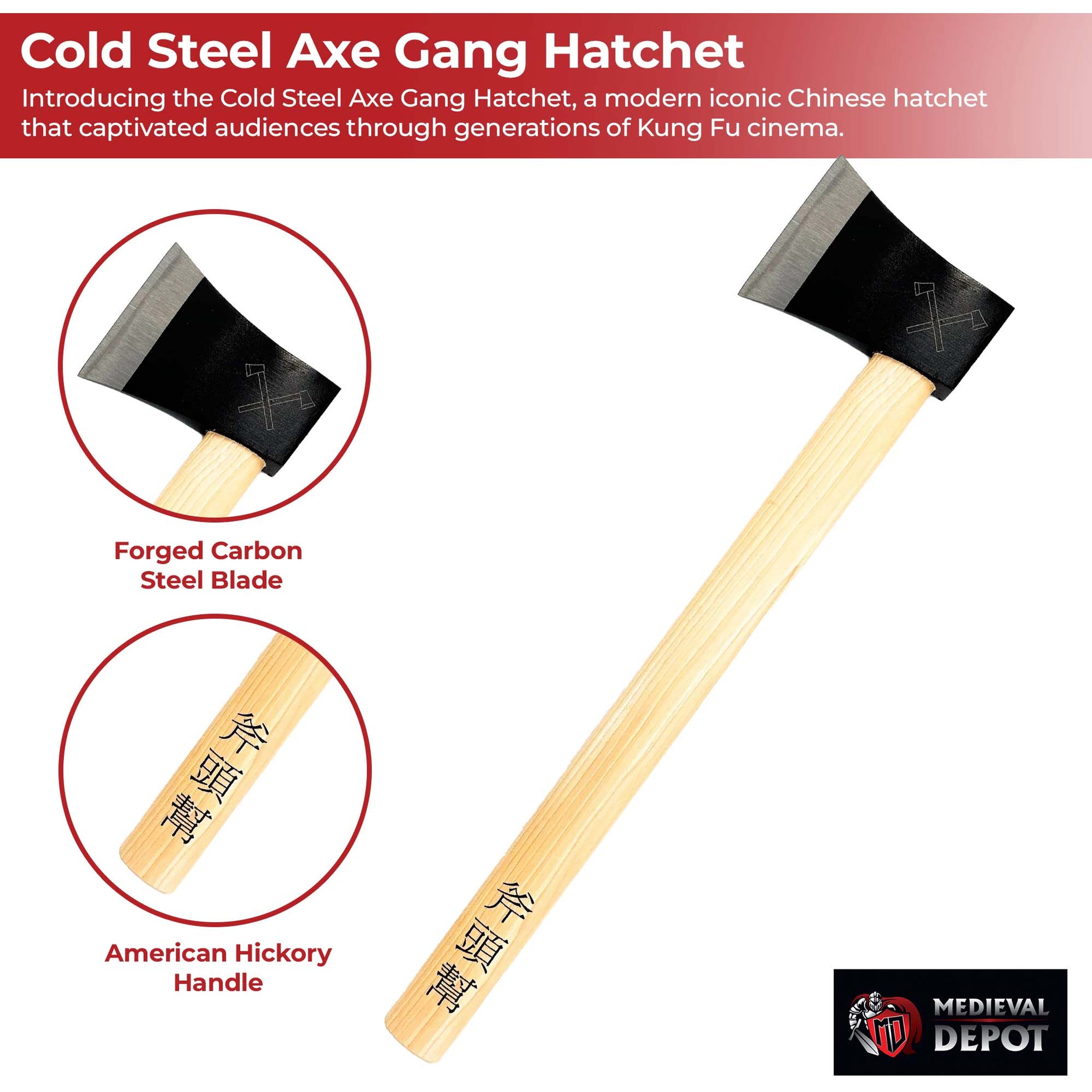 Cold Steel Axe Gang Hatchet — Medieval Depot