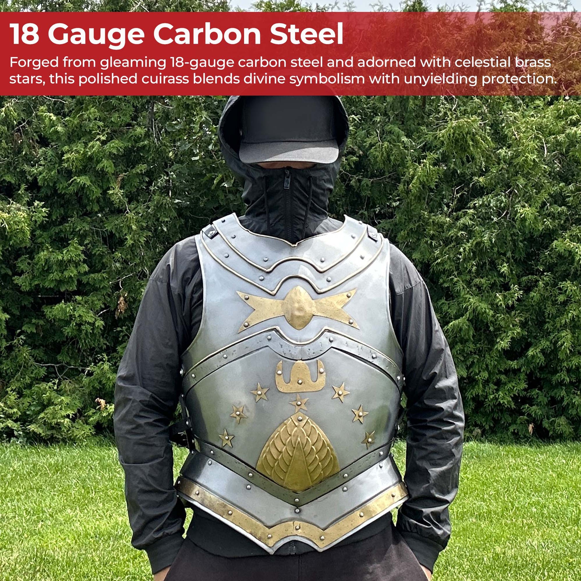 Celestial Commander Cuirass Battle Ready Chest Armor — Medieval Depot