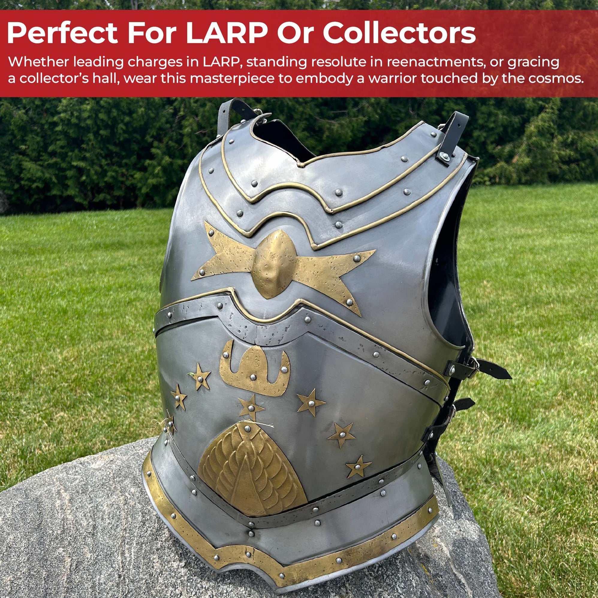 Celestial Commander Cuirass Battle Ready Chest Armor — Medieval Depot