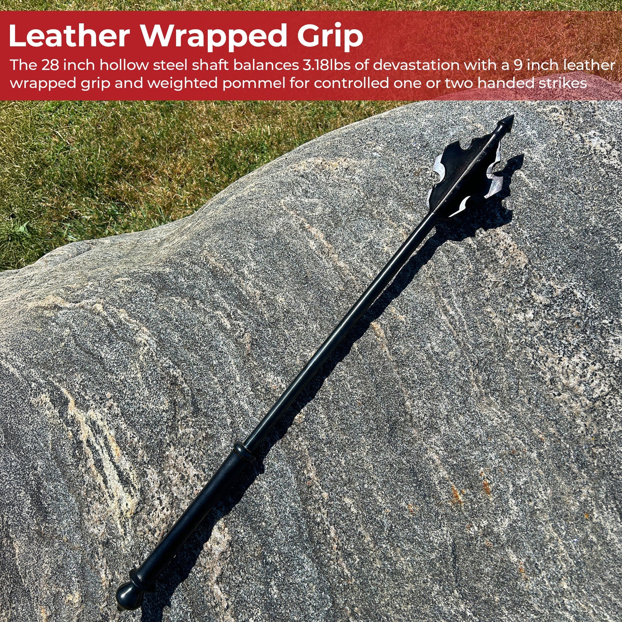Cold Steel MAA Gothic Flanged Mace Plate-Armor Crusher — Medieval Depot