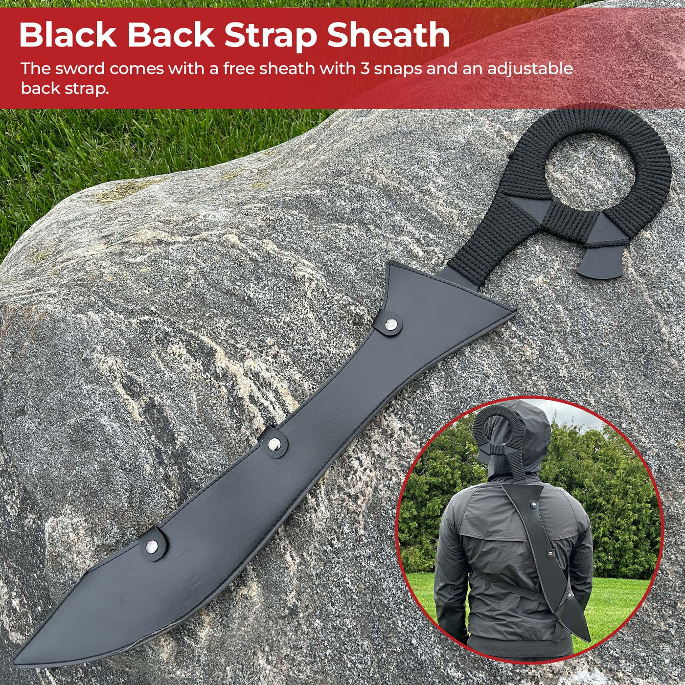 Dark Life Fibers Anime Half Rending Scissor Sword — Medieval Depot