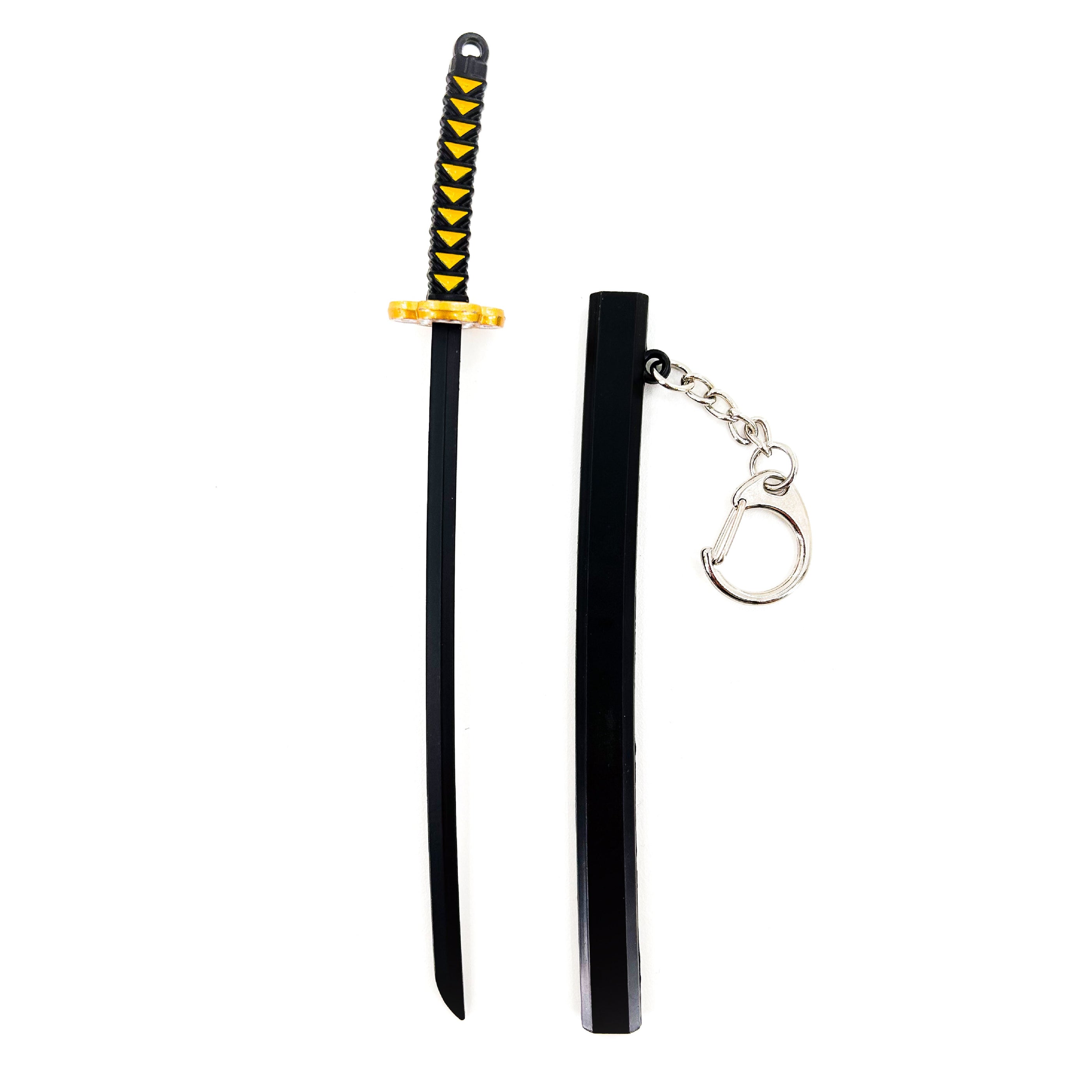Demon Slayer Inspired Sword Keychain Kaigaku's Miniature Replica ...
