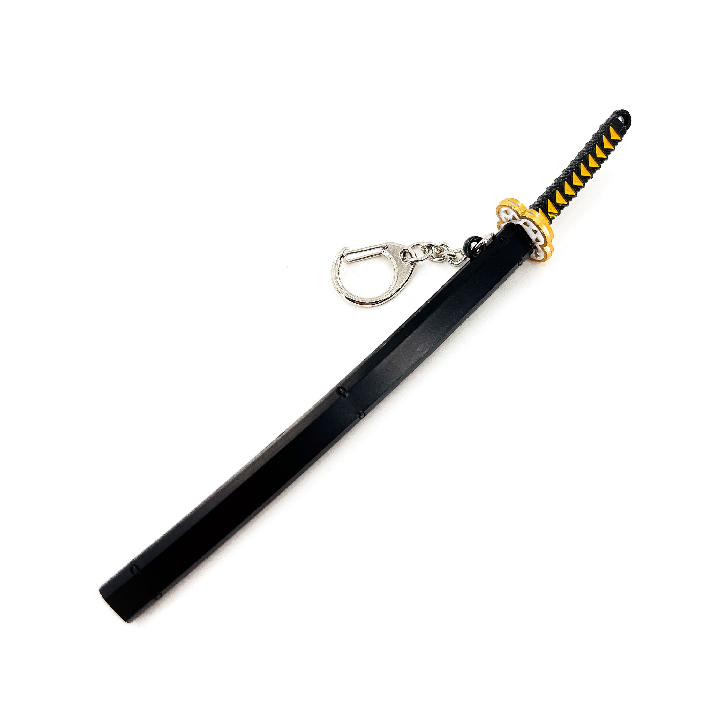 Demon Slayer Inspired Sword Keychain Kaigaku's Miniature Replica ...
