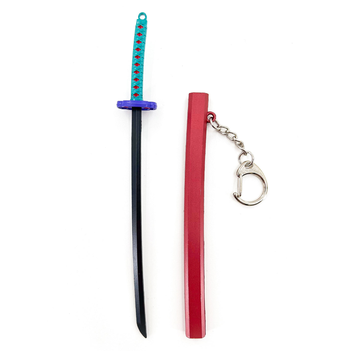 Demon Slayer Inspired Sword Keychain Kokushibo's Miniature Replica ...
