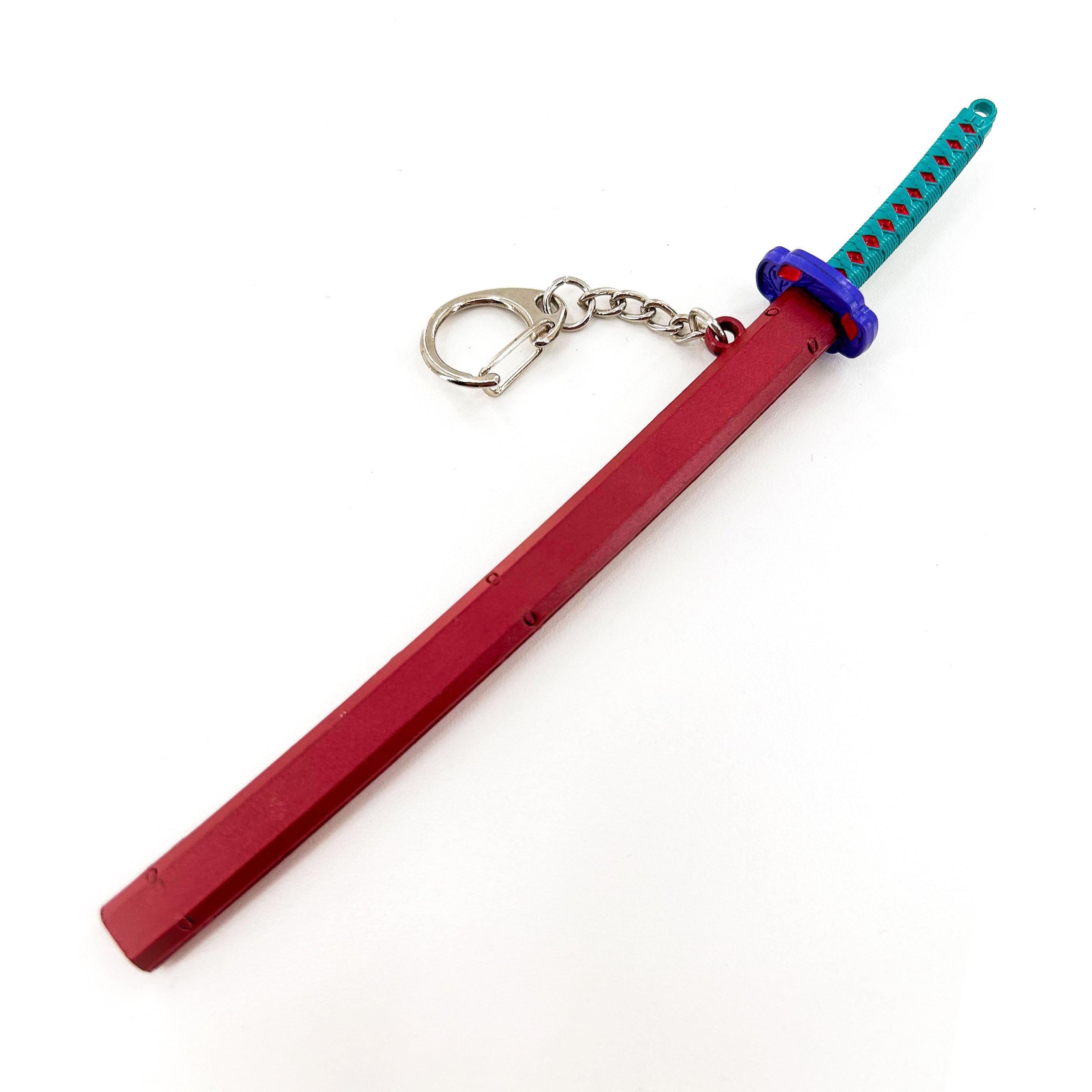 Demon Slayer Inspired Sword Keychain Kokushibo's Miniature Replica ...