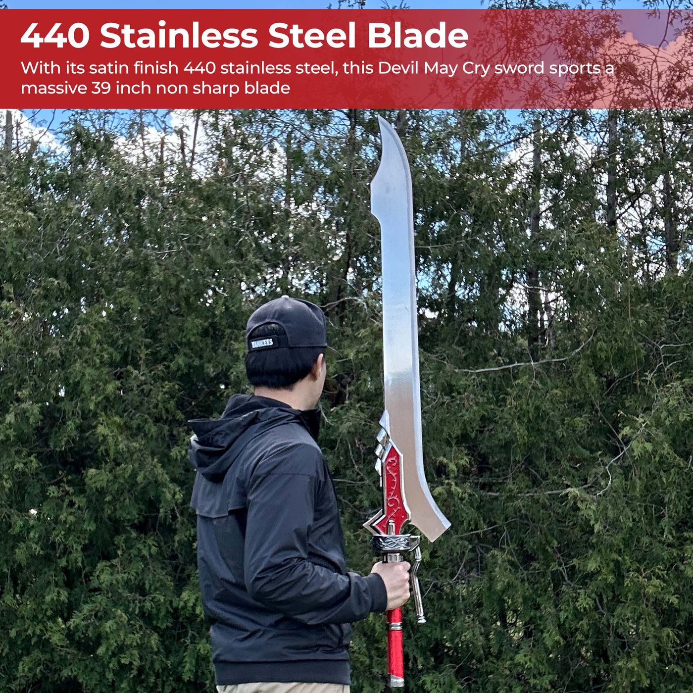 Devil May Cry Red Queen Sword of Nero — Medieval Depot