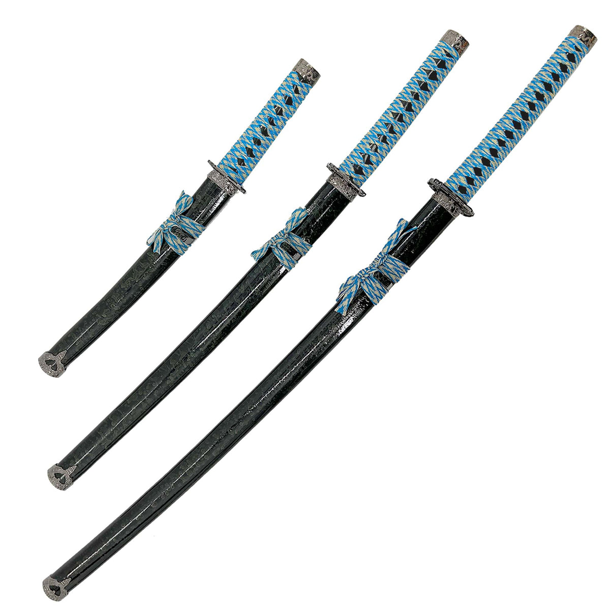 Dragon Edge Three Sword Katana Sword Set With Stand — Medieval Depot