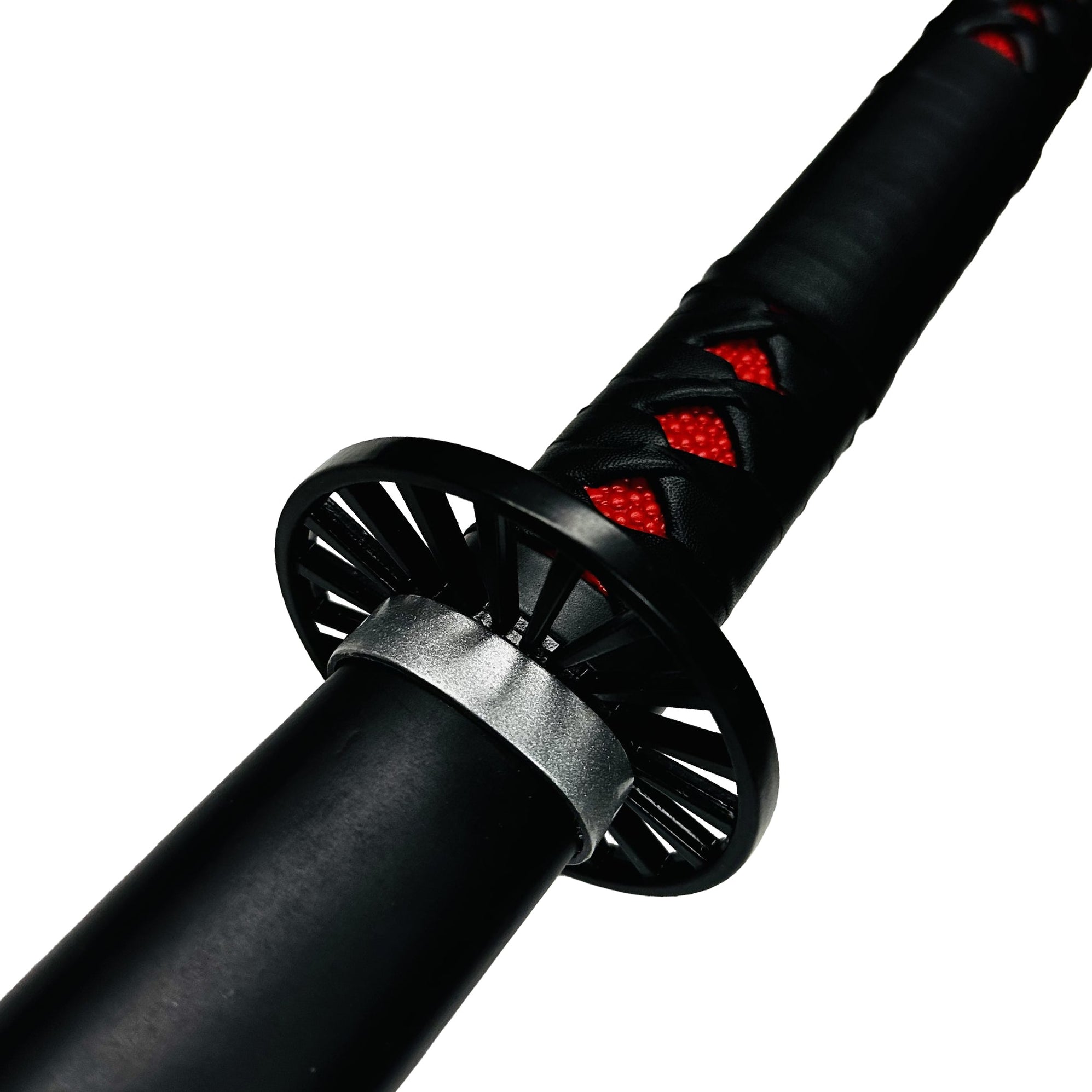 Demon slayer Tanjiro Kamado Nichirin Blade Black Katana Sword ...