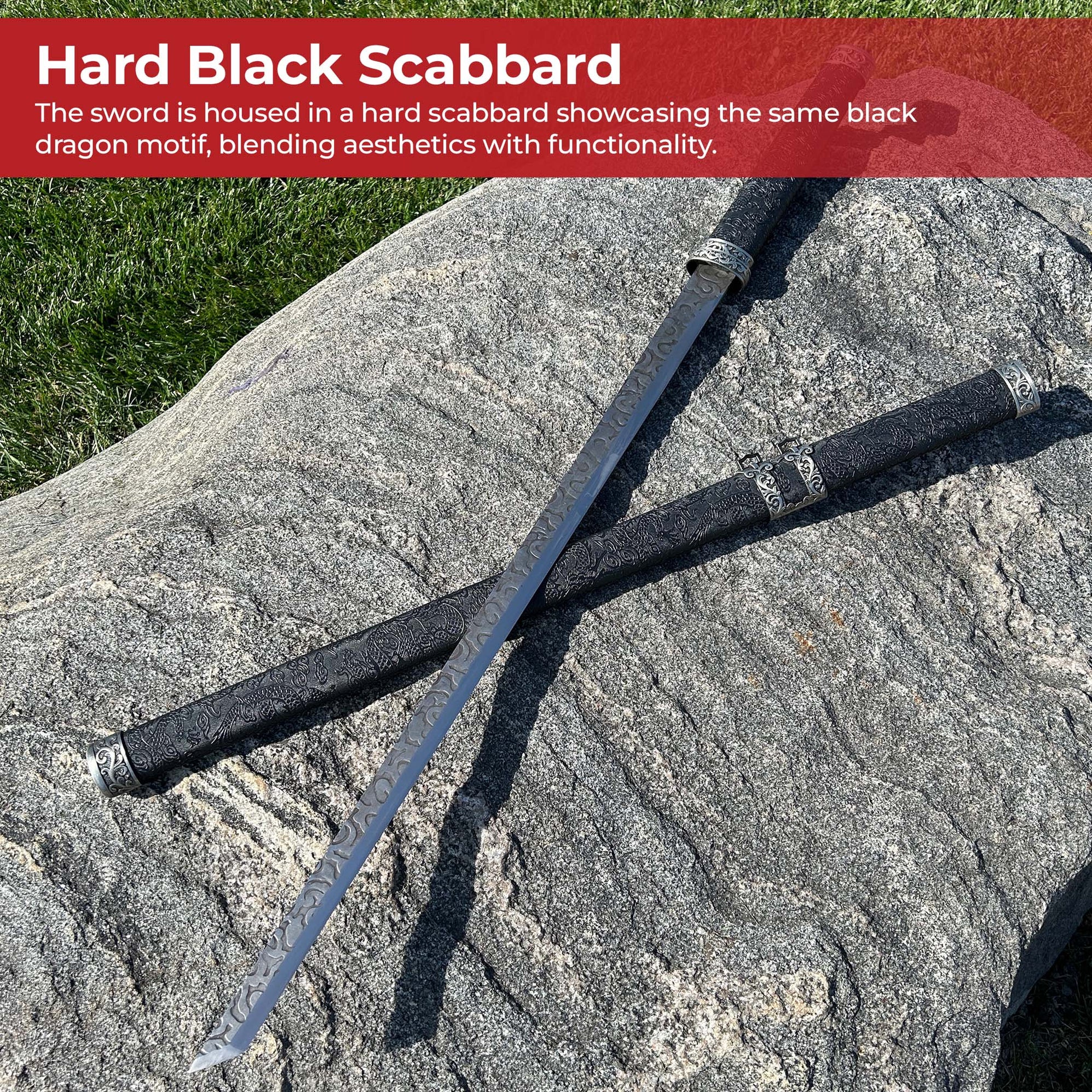 Dragon’s Lair Handforged Japanese Ninjato Sword — Medieval Depot