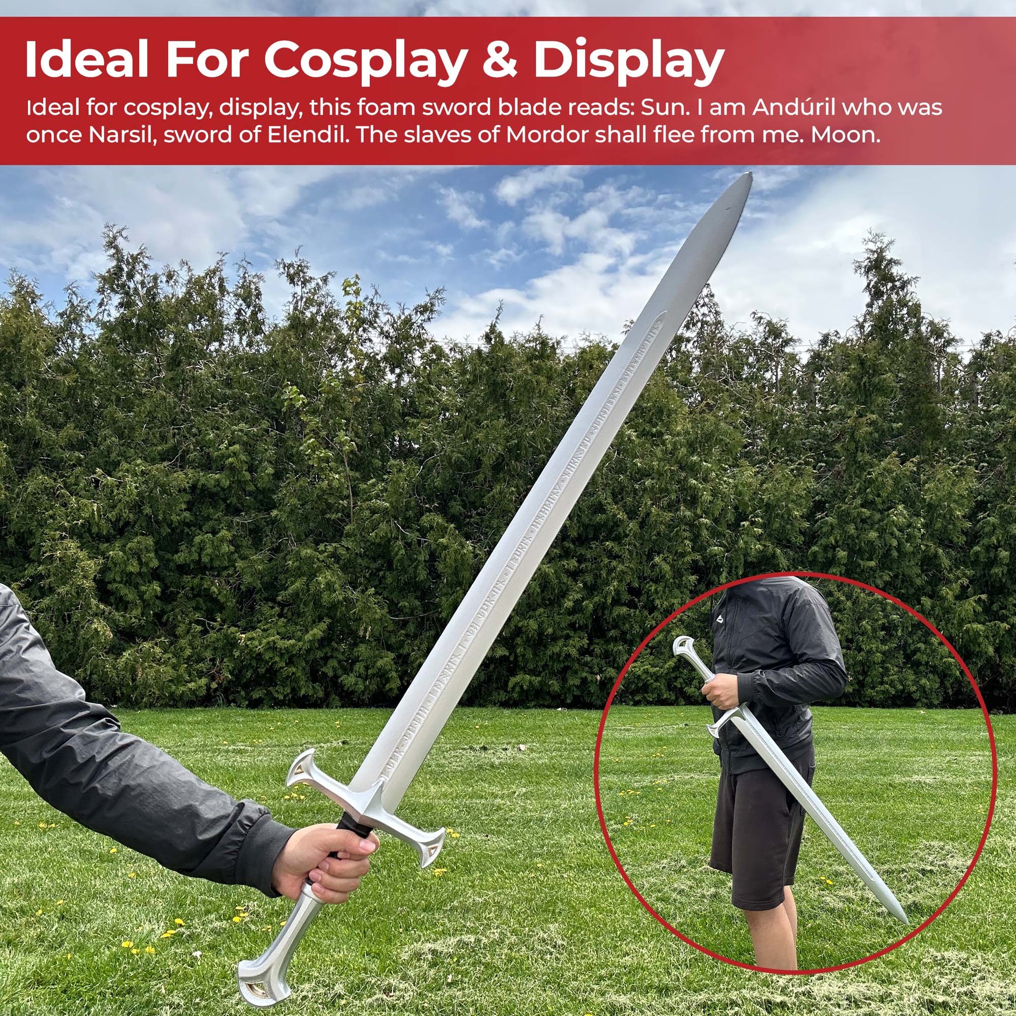 Elven Made Foam LARP Costume Cosplay Replica Movie Sword — Medieval Depot