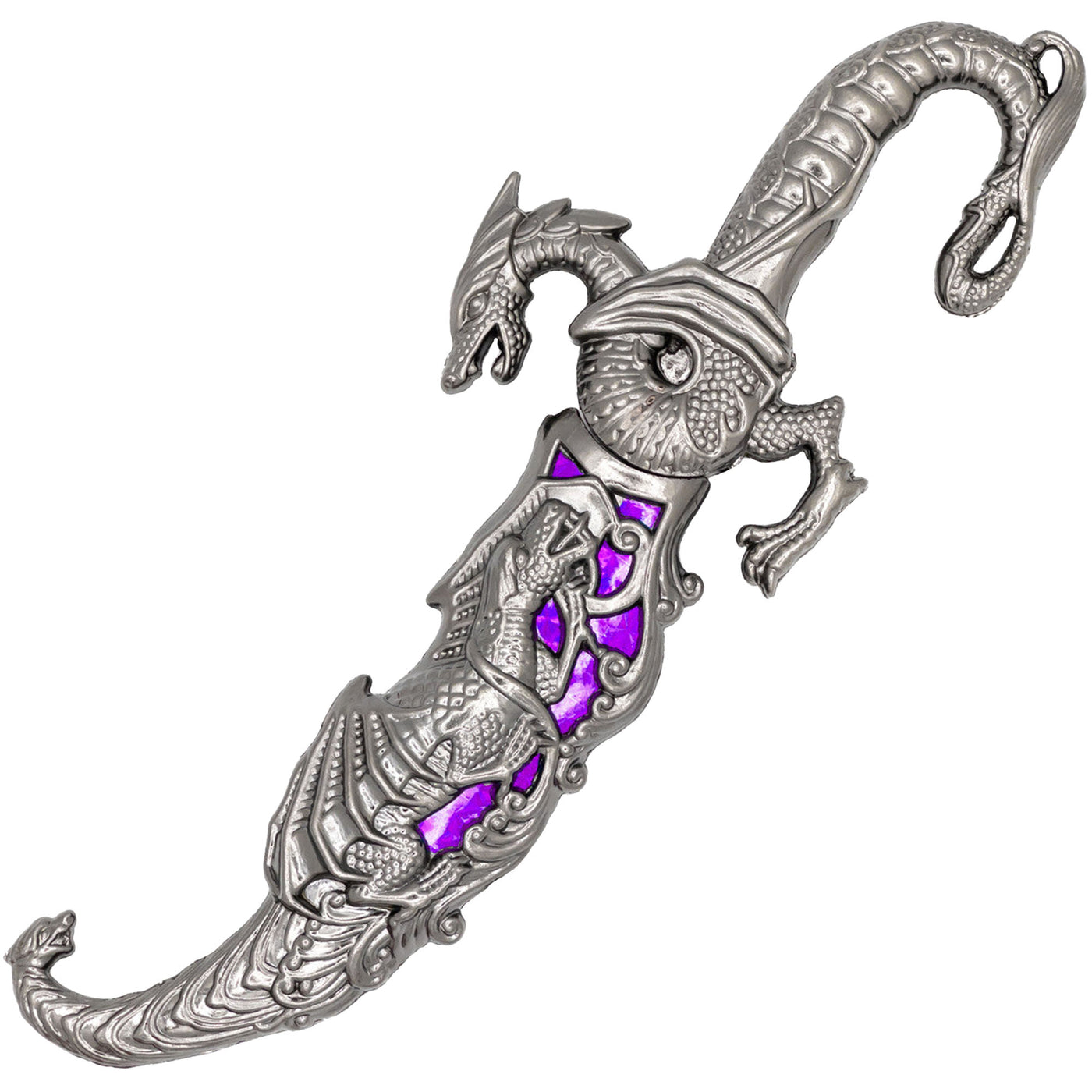 Enchanted Twilight Purple Dragon Dagger — Medieval Depot