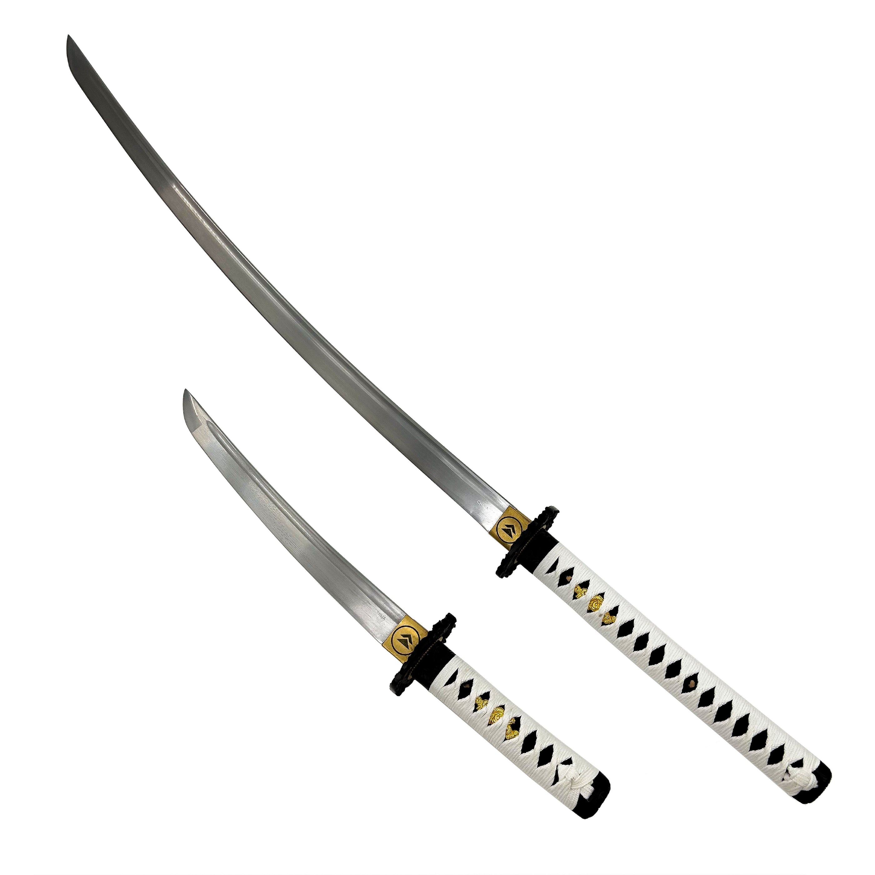 Handmade Katana and Tanto Set from Ghosts of Tsushima Clan Sakai Editi ...