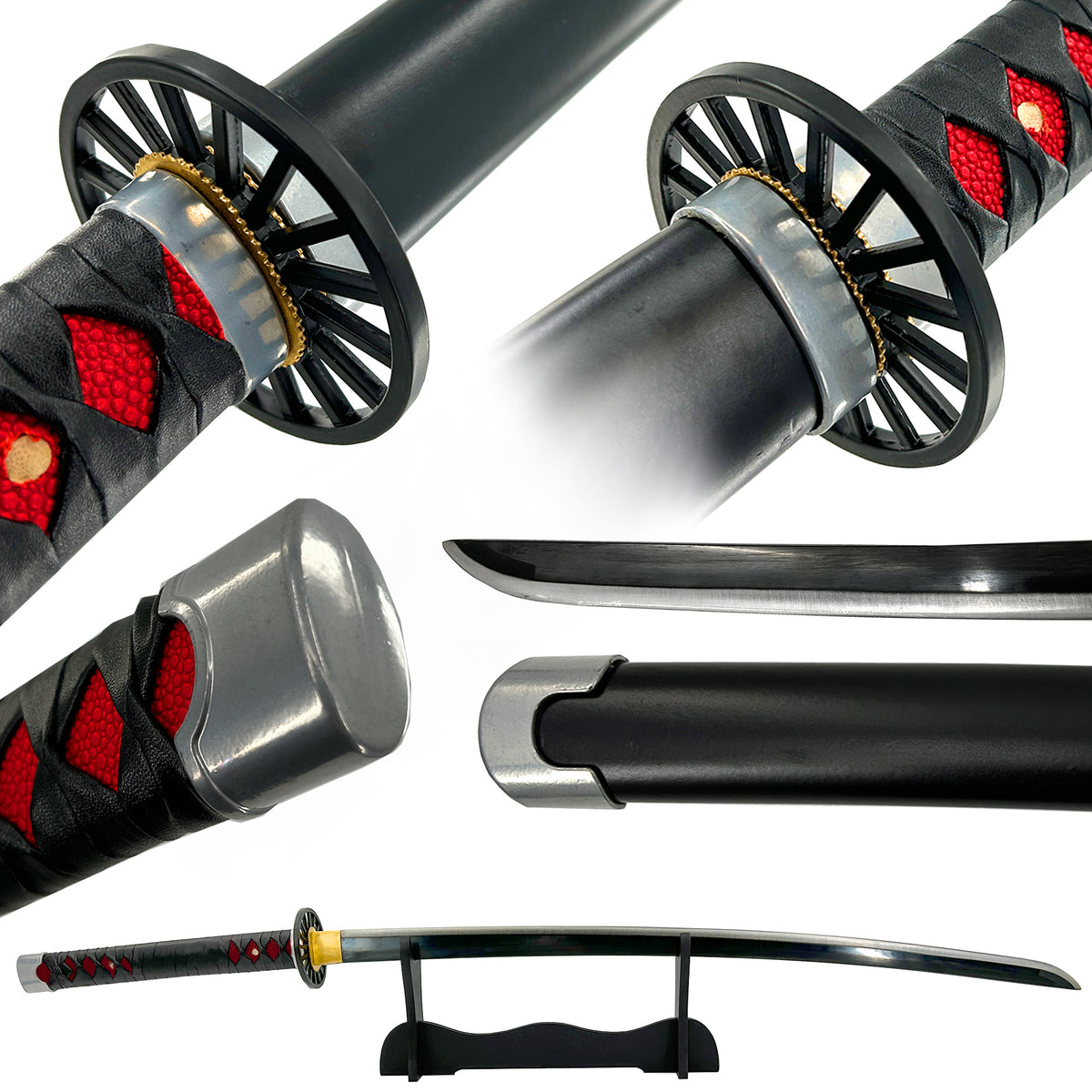 Tanjiro Kamado Demon Slayer Handmade Katana — Medieval Depot