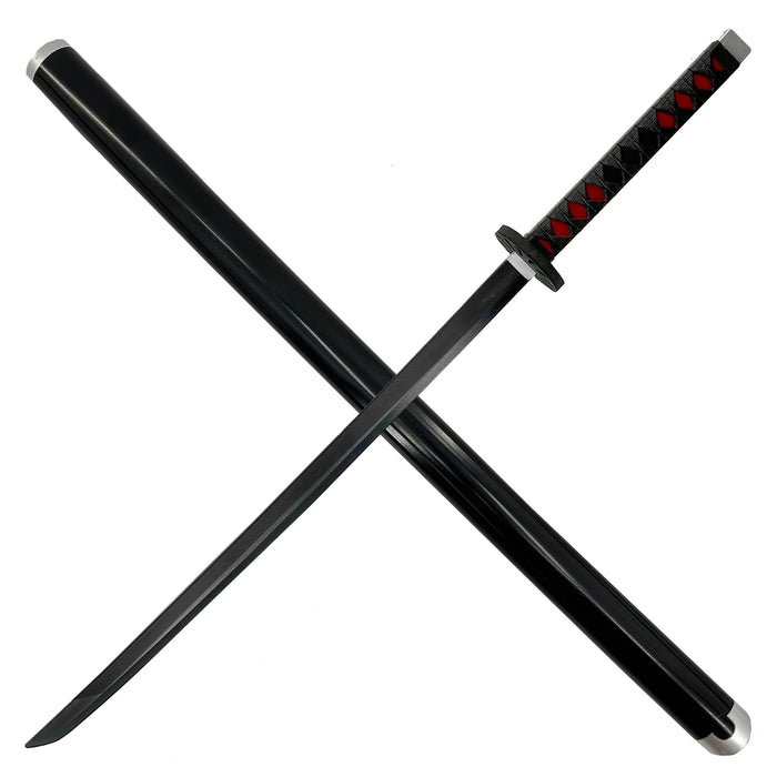 Kamado Tanjiro Demon Slayer Foam Katana Sword With Scabbard — Medieval ...