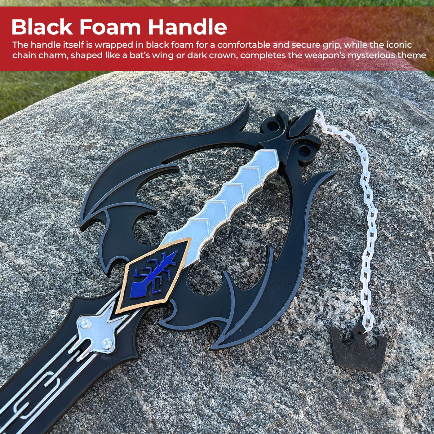 Kingdom Hearts Foam Oblivion Keyblade — Medieval Depot