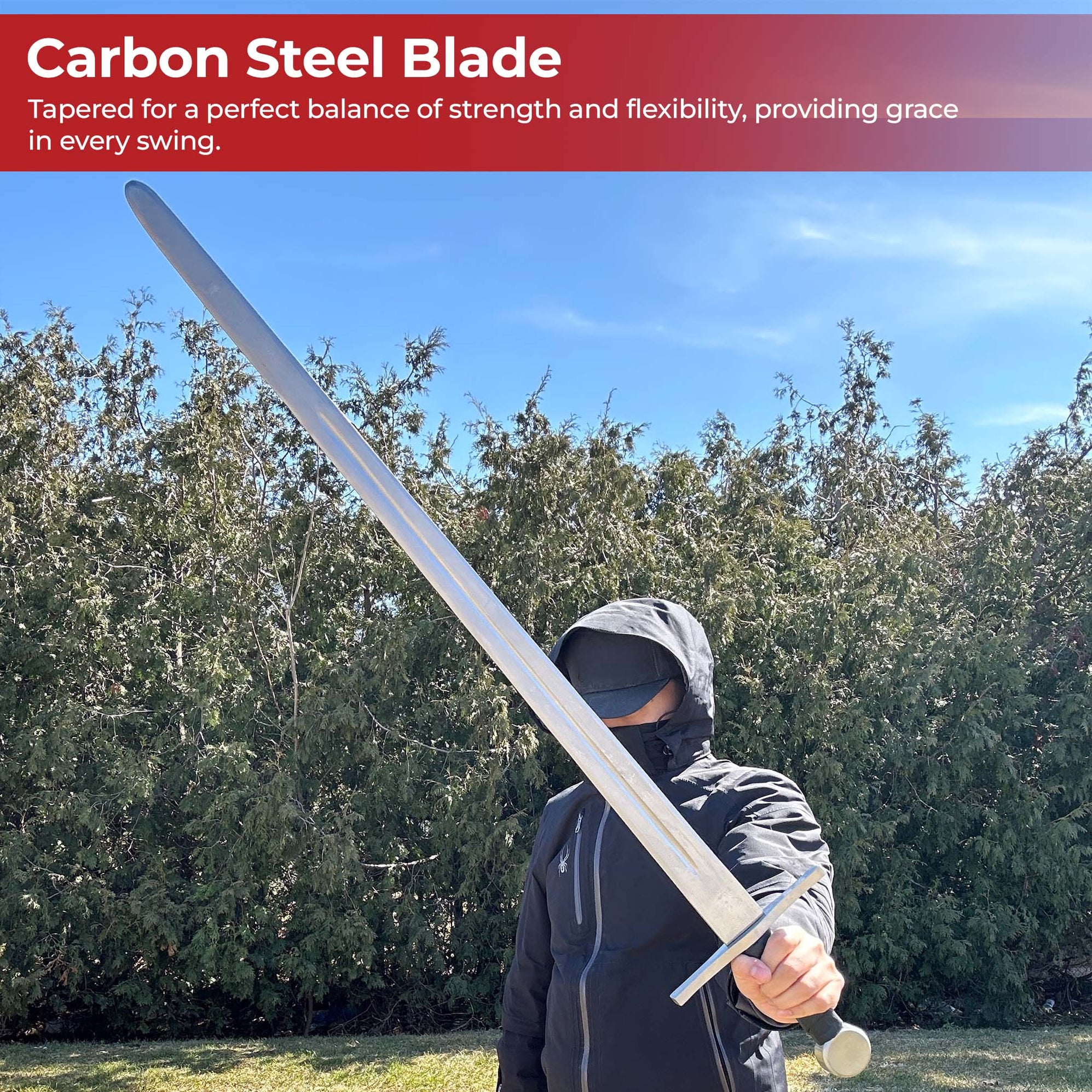 Lumina Knight Heavy Duty Sparring Sword — Medieval Depot