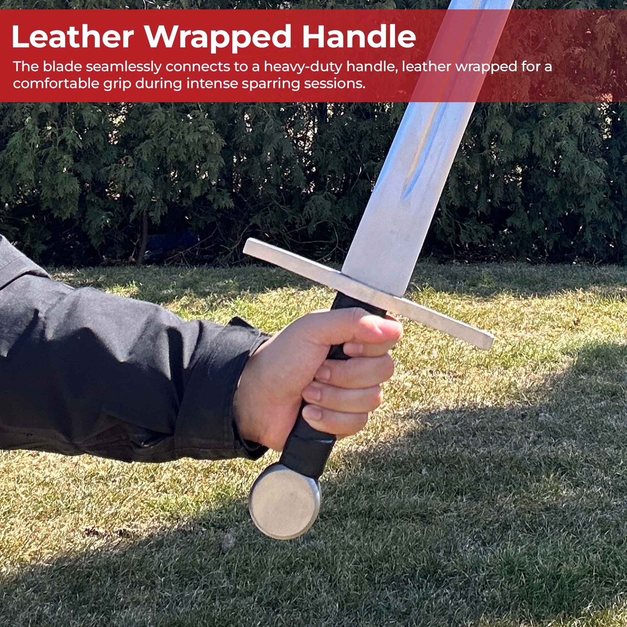 Lumina Knight Heavy Duty Sparring Sword — Medieval Depot