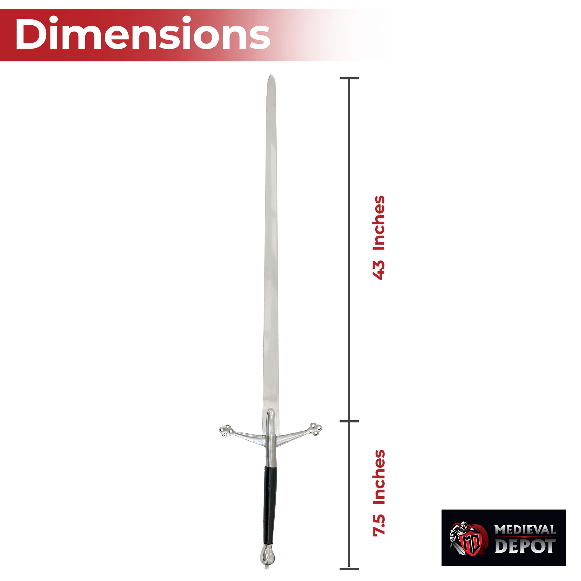 Medieval Scottish Claymore Highland Sword — Medieval Depot