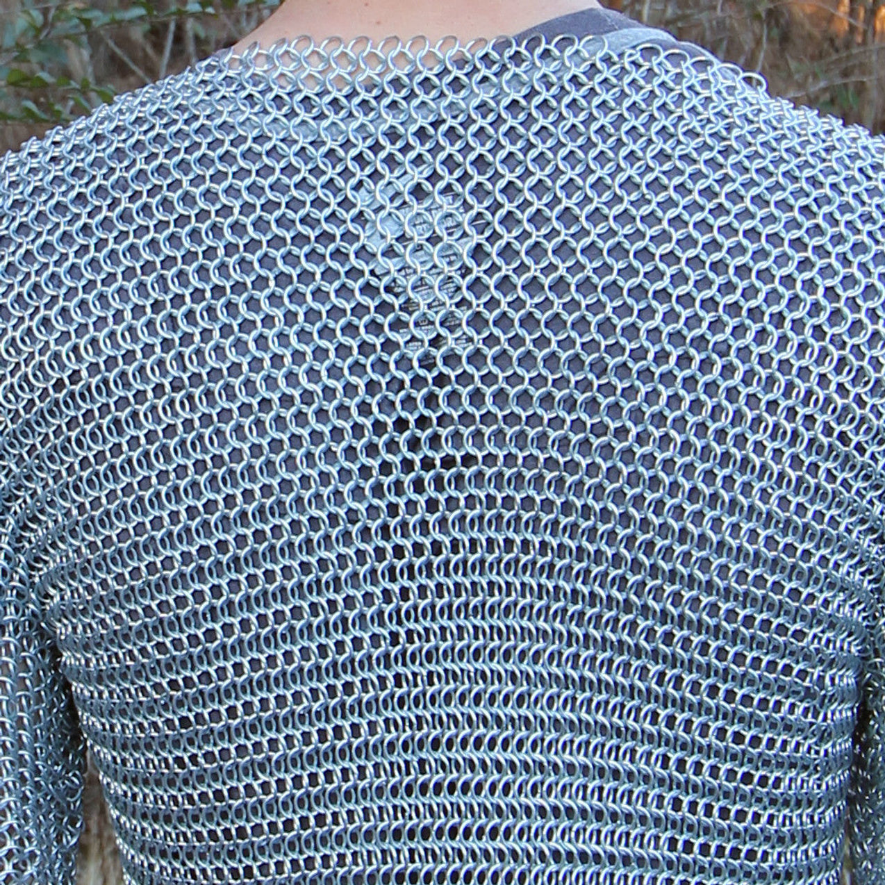 Medieval Knights Full Sleeve Hauberk Chainmail Large — Medieval Depot