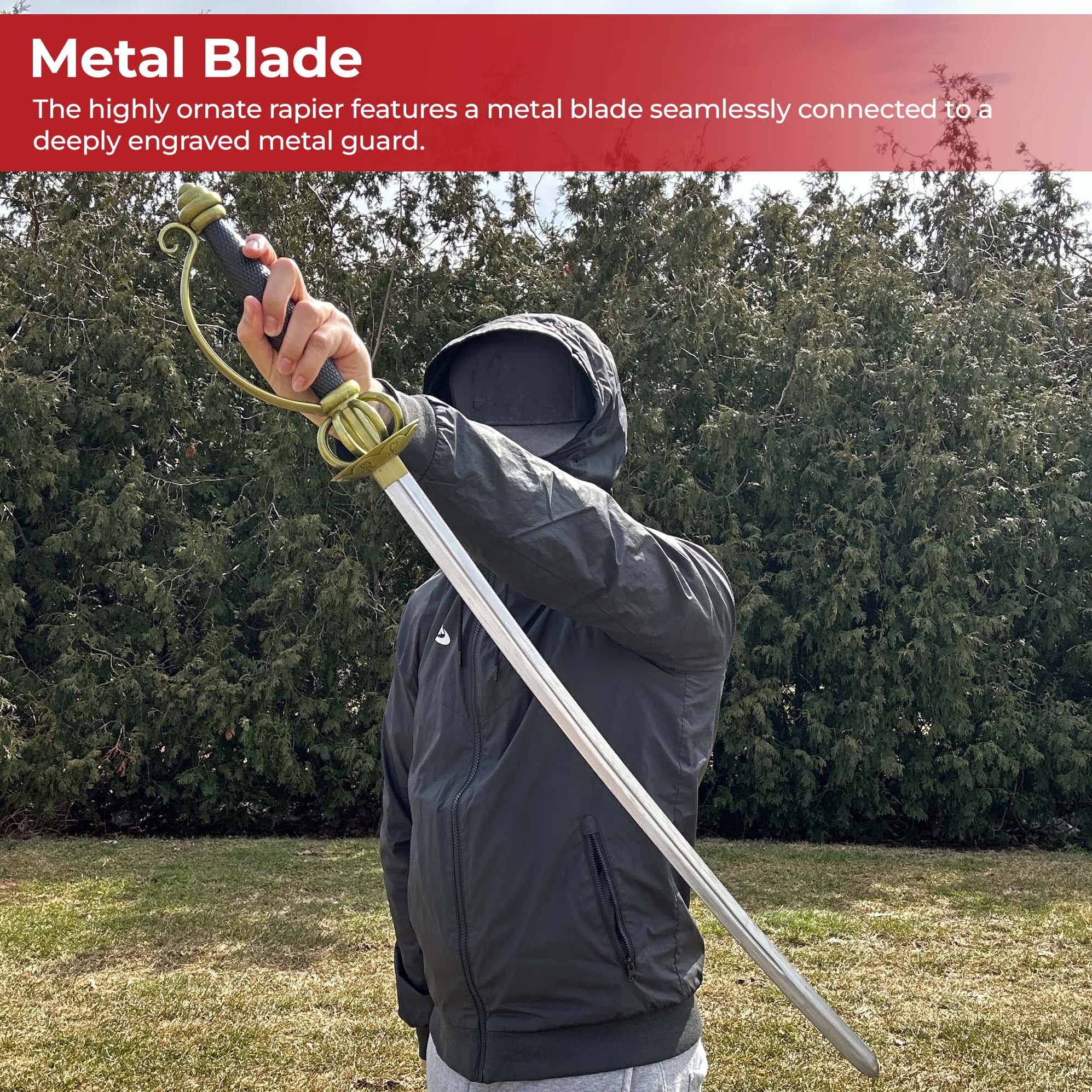 One Piece Anime Replica Cavendish Rapier — Medieval Depot