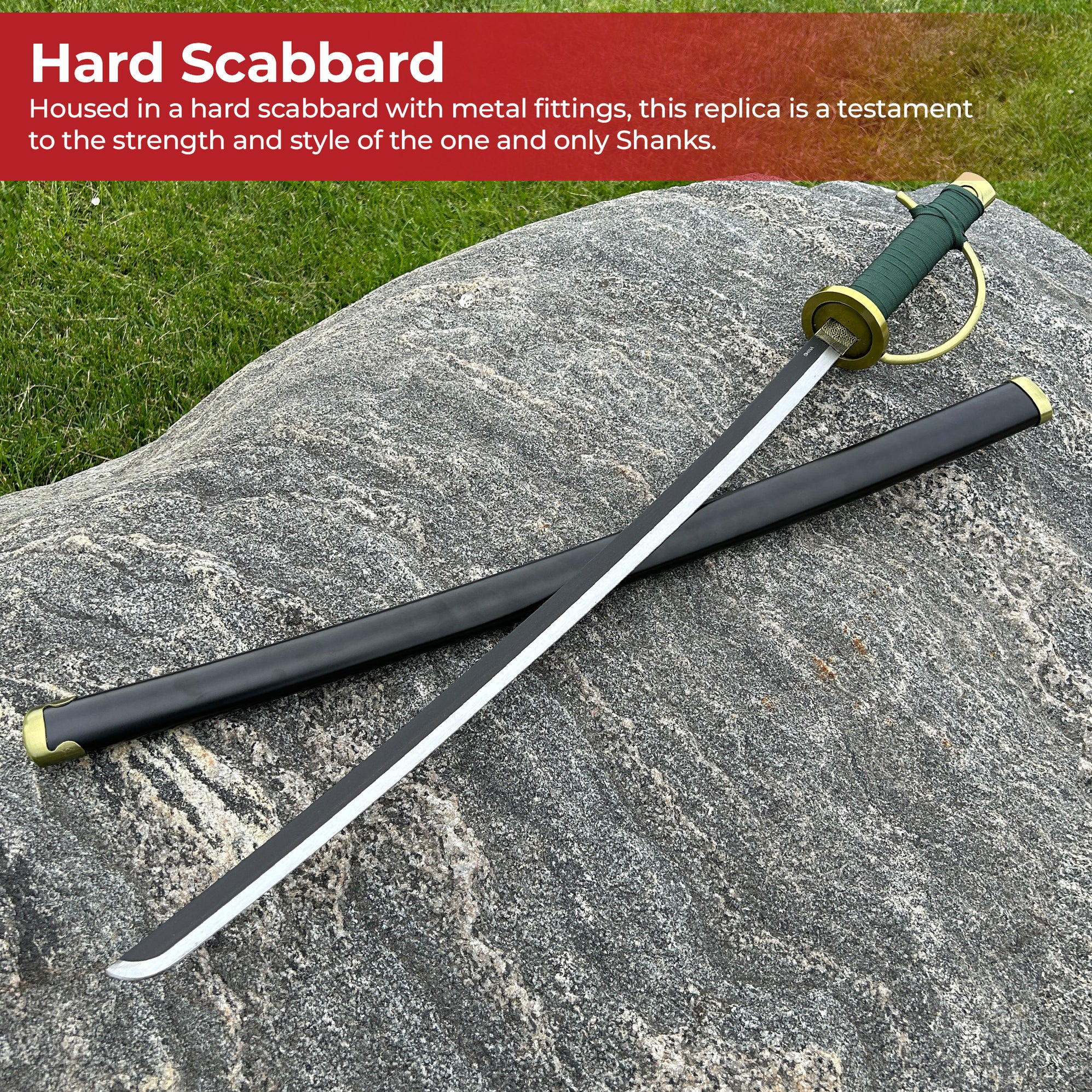 One Piece Anime Sword Replica Shanks Saber — Medieval Depot