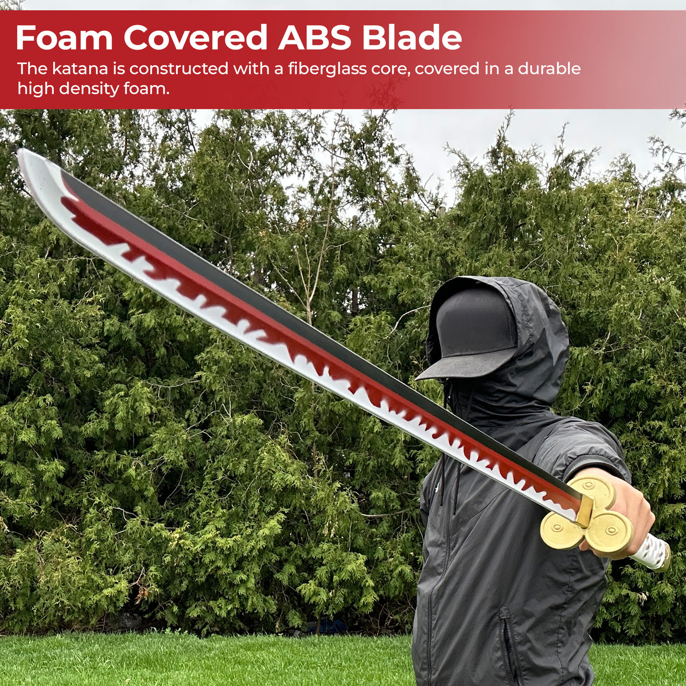 One Piece Zoro Ame No Habakiri Katana Foam Sword — Medieval Depot