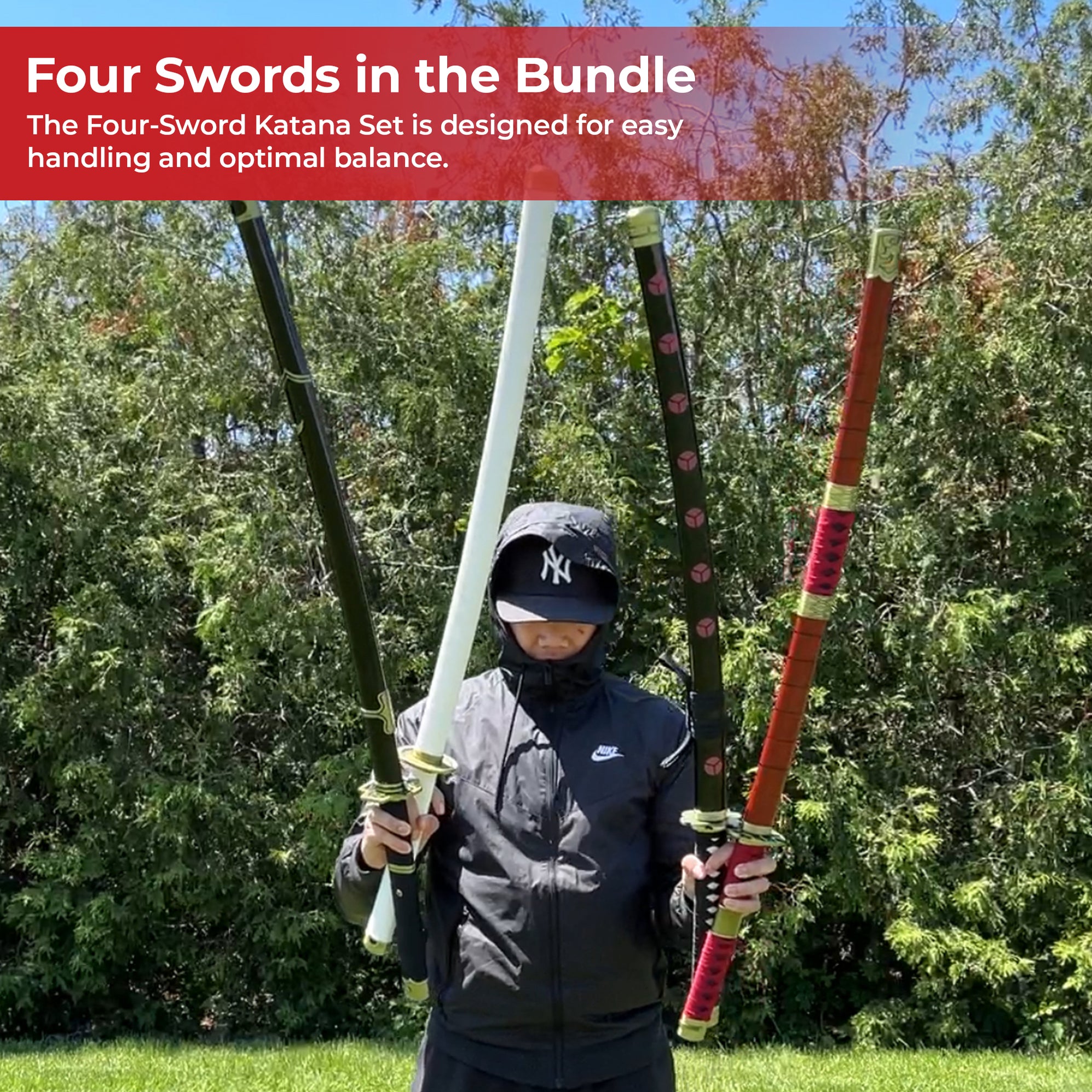 One Piece Zoro Ultimate Four Sword Katana Set — Medieval Depot