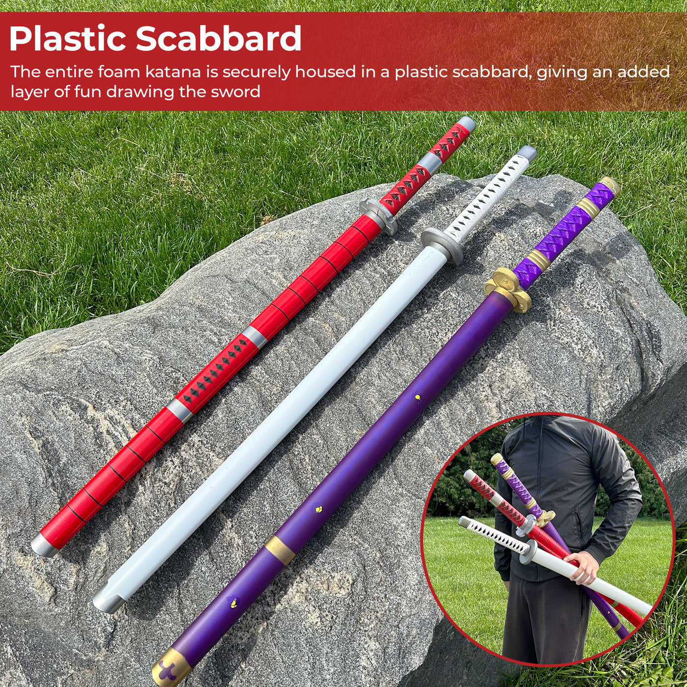 One Piece Zoro Three Sword Style Foam Set — Medieval Depot