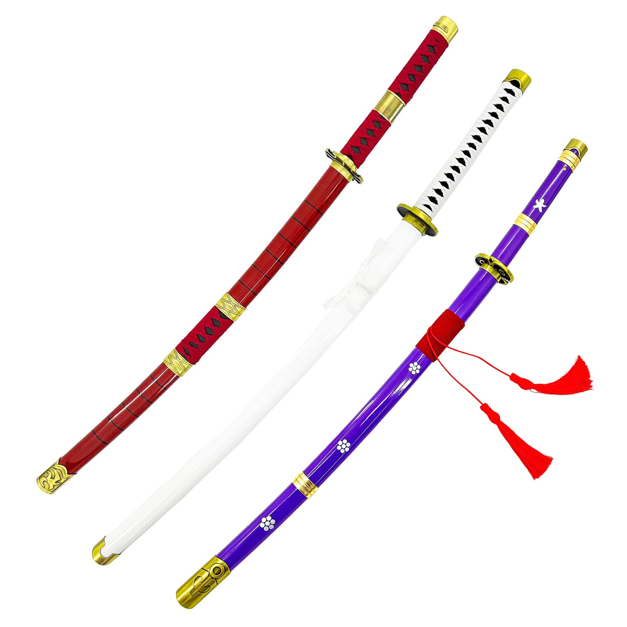 One Piece Zoro Three Sword Style Katana Set — Medieval Depot