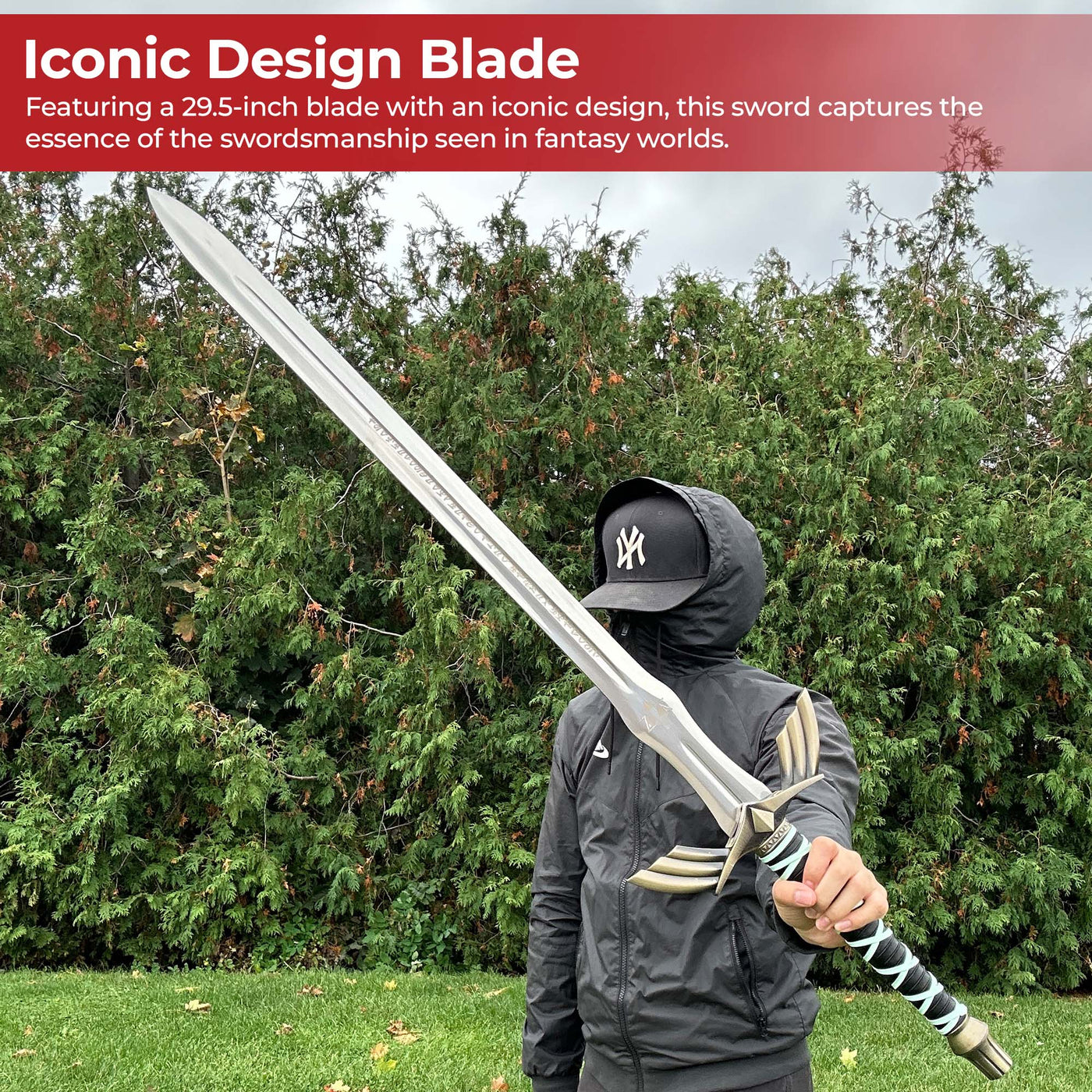 Premium Dark Link Sword — Medieval Depot
