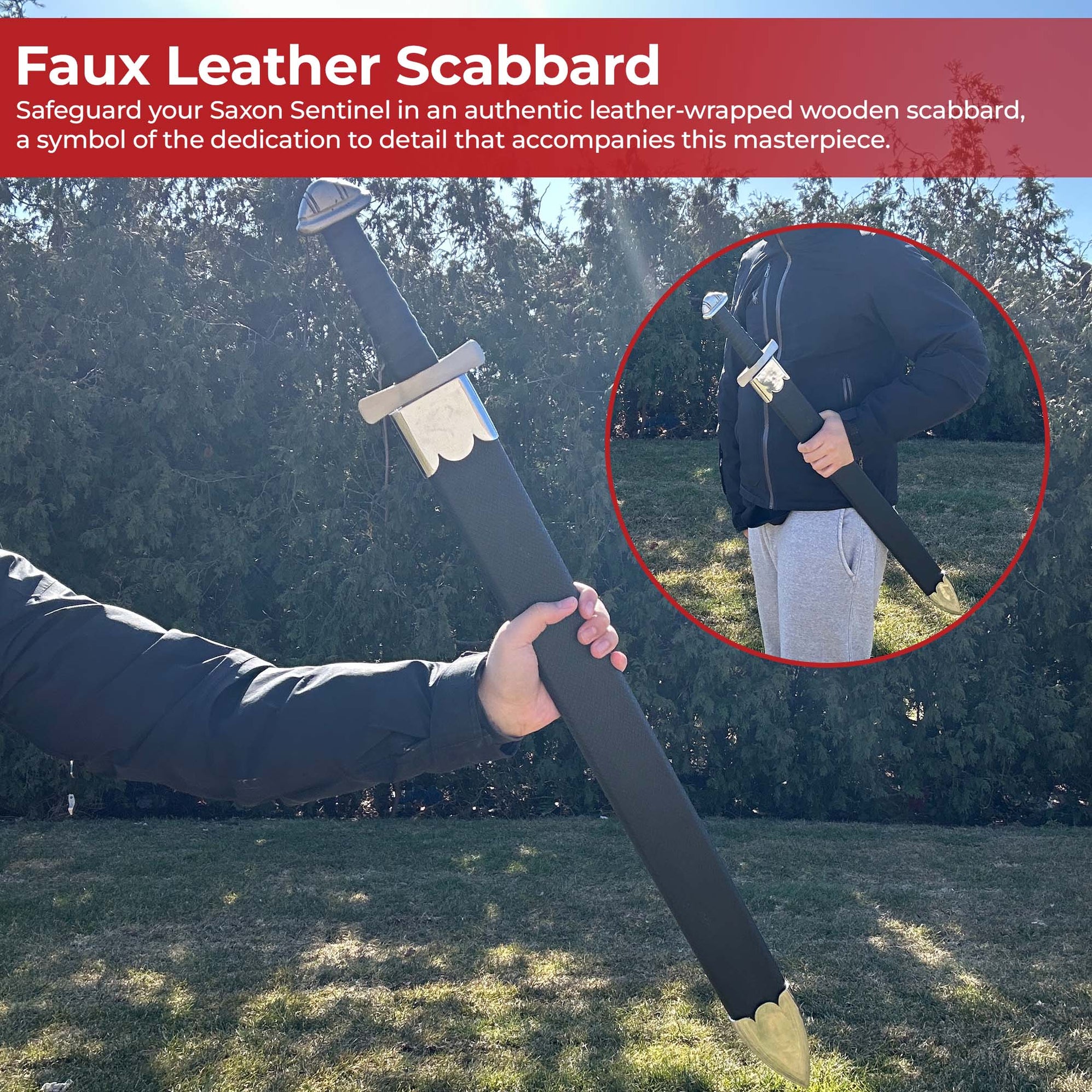 Saxon Sentinel Germanic Inspired Sword — Medieval Depot