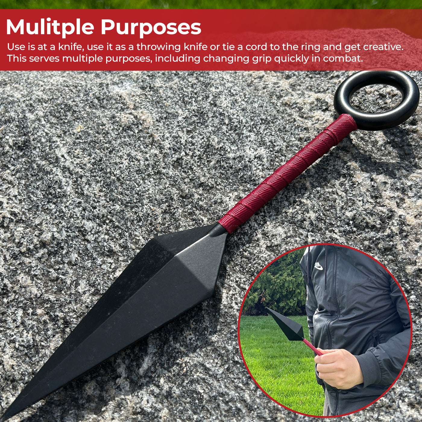 Shinobi Metal Kunai — Medieval Depot