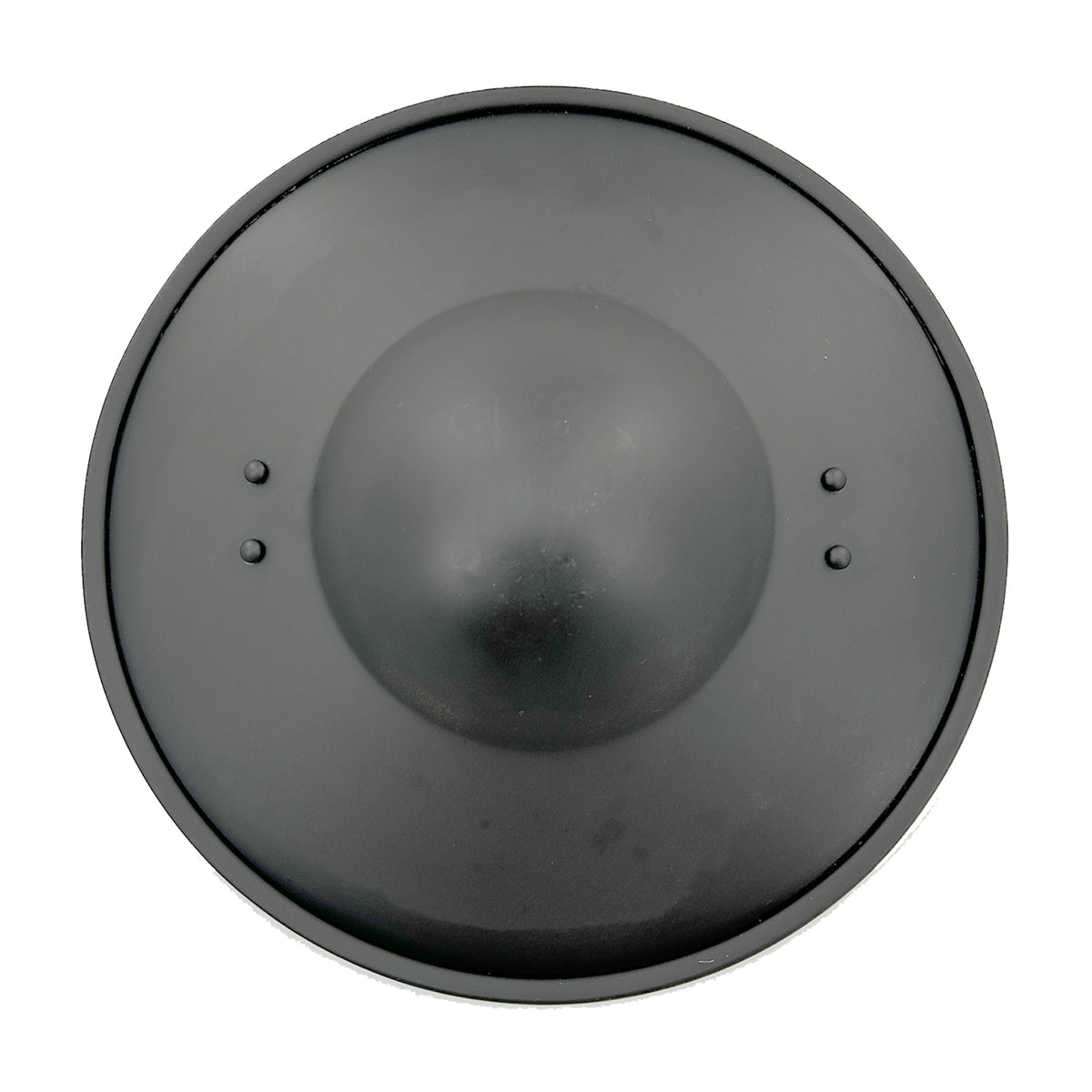 Simple Blackened Medieval Archers Buckler Shield — Medieval Depot