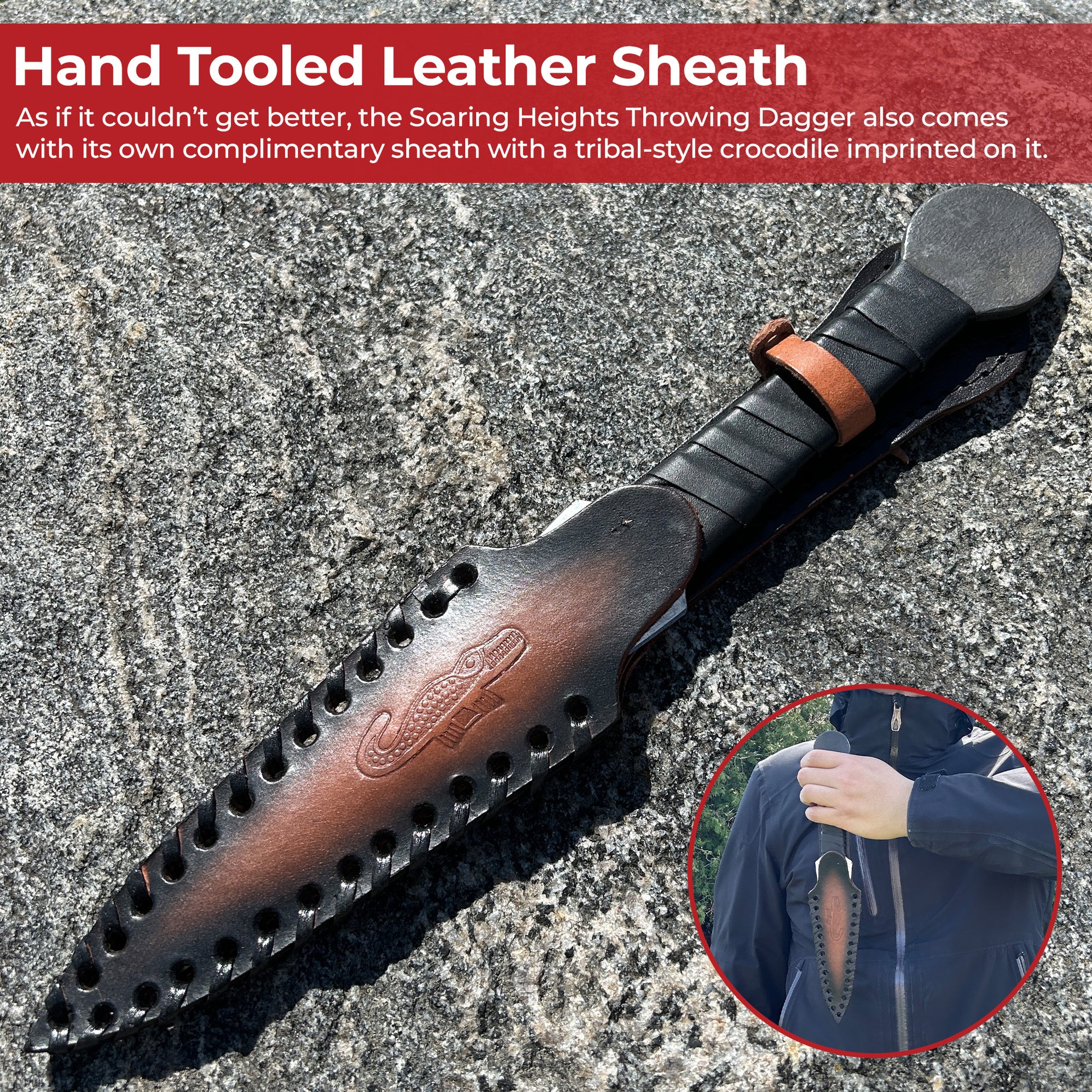 Soaring Heights Forged Carbon Steel Medieval Viking Style Throwing Dag ...