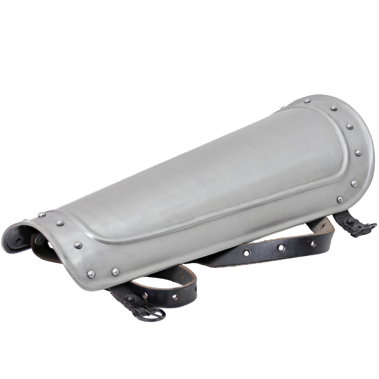 Sleek in Steel Medieval Greaves Leg Armor — Medieval Depot
