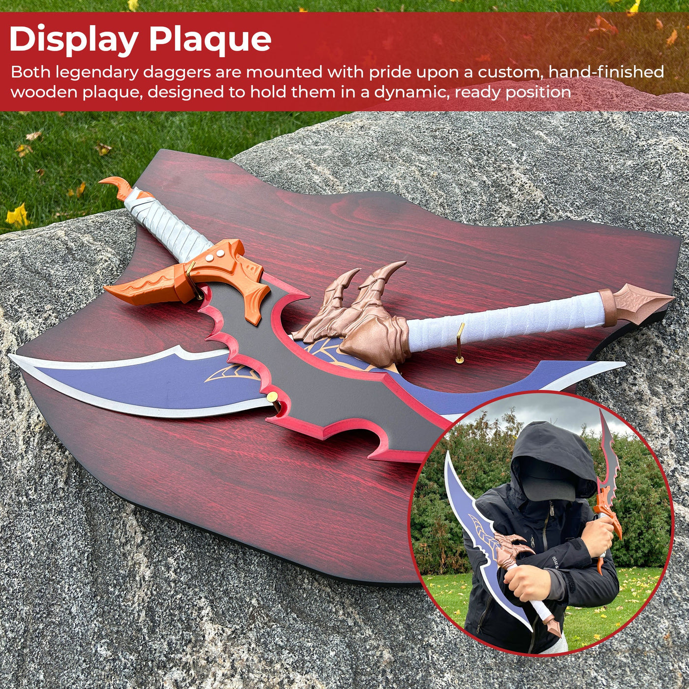 Solo Leveling Shadow Monarch's Dagger Set Knight Killer & Venom Fang R ...