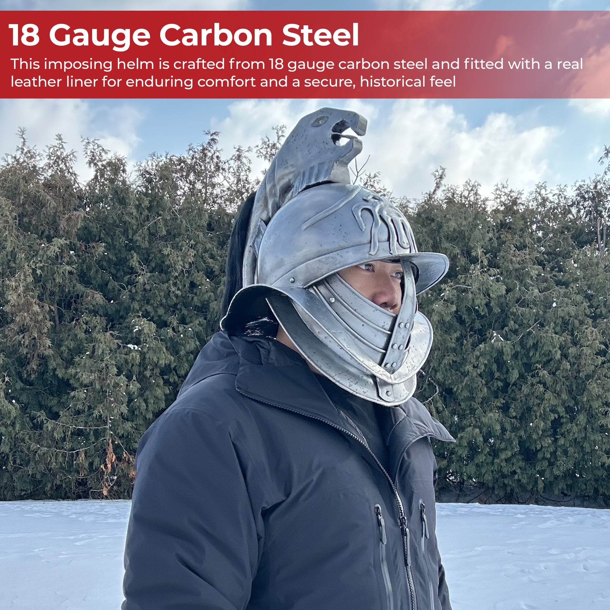 Spartacus Warrior Gladiator Battle Helmet — Medieval Depot