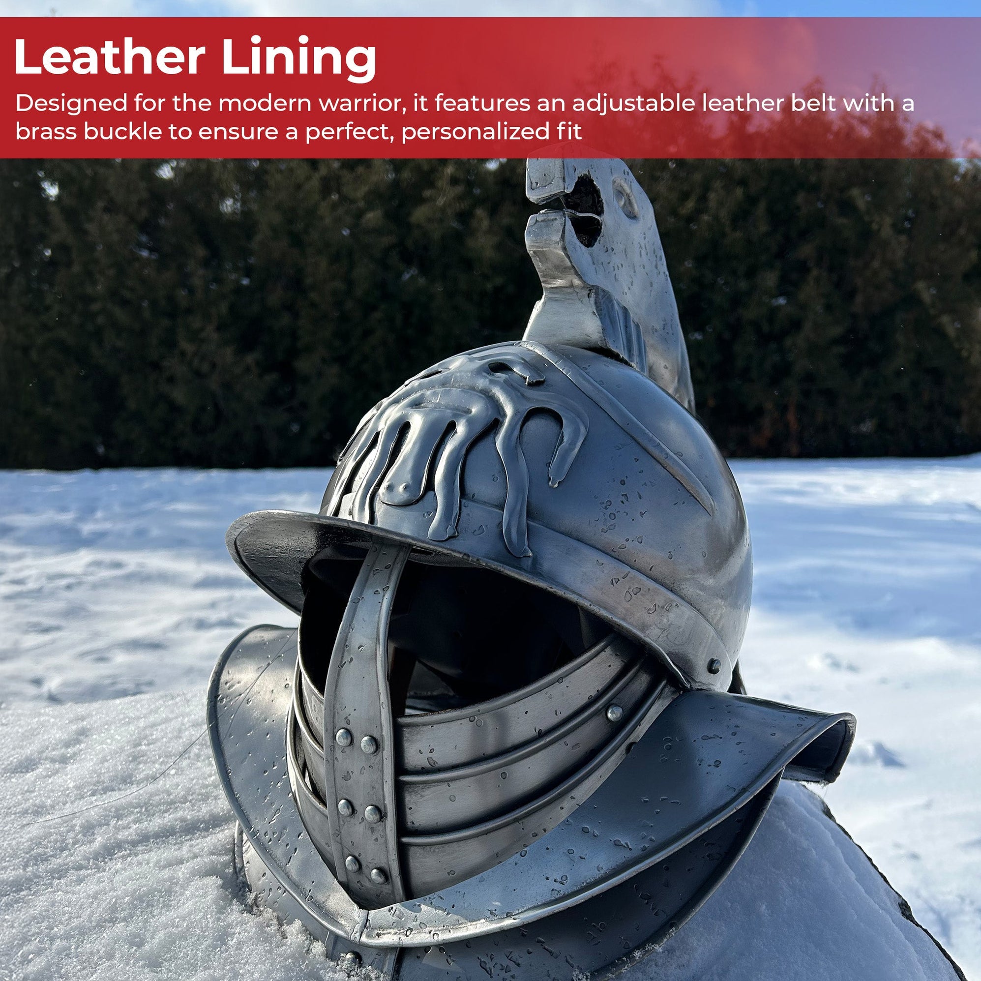 Spartacus Warrior Gladiator Battle Helmet — Medieval Depot