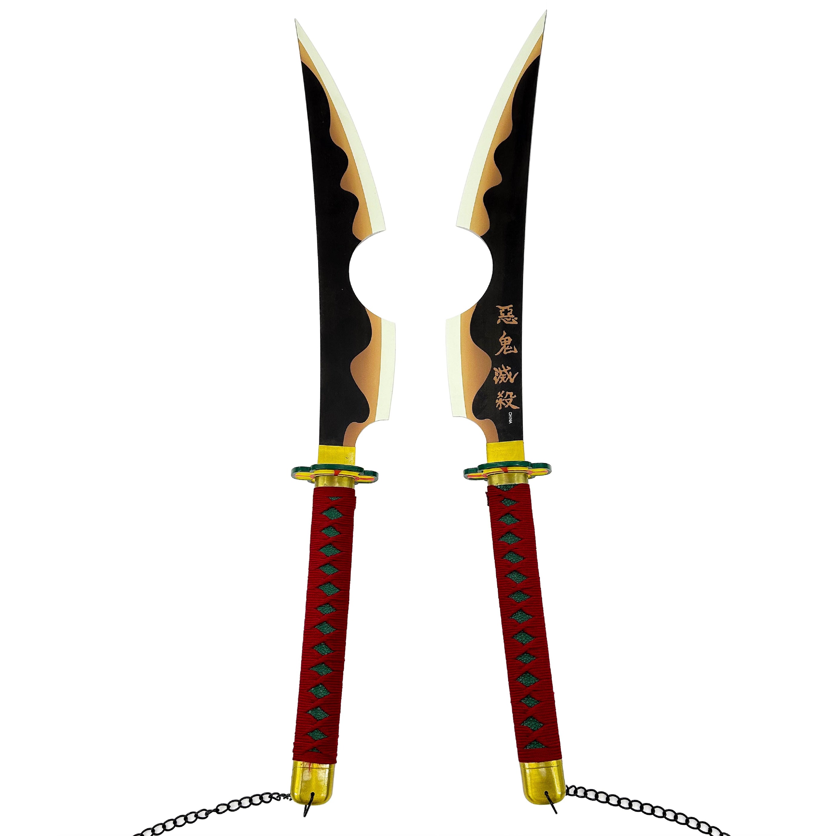 Tengen Demon Slayer Anime Duel Wield Sword Set — Medieval Depot