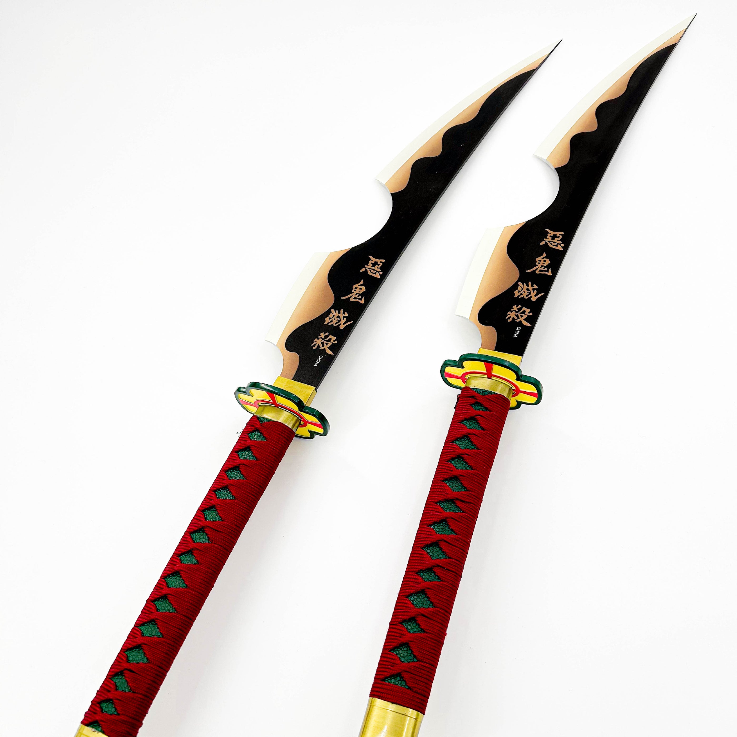 Tengen Demon Slayer Anime Duel Wield Sword Set — Medieval Depot