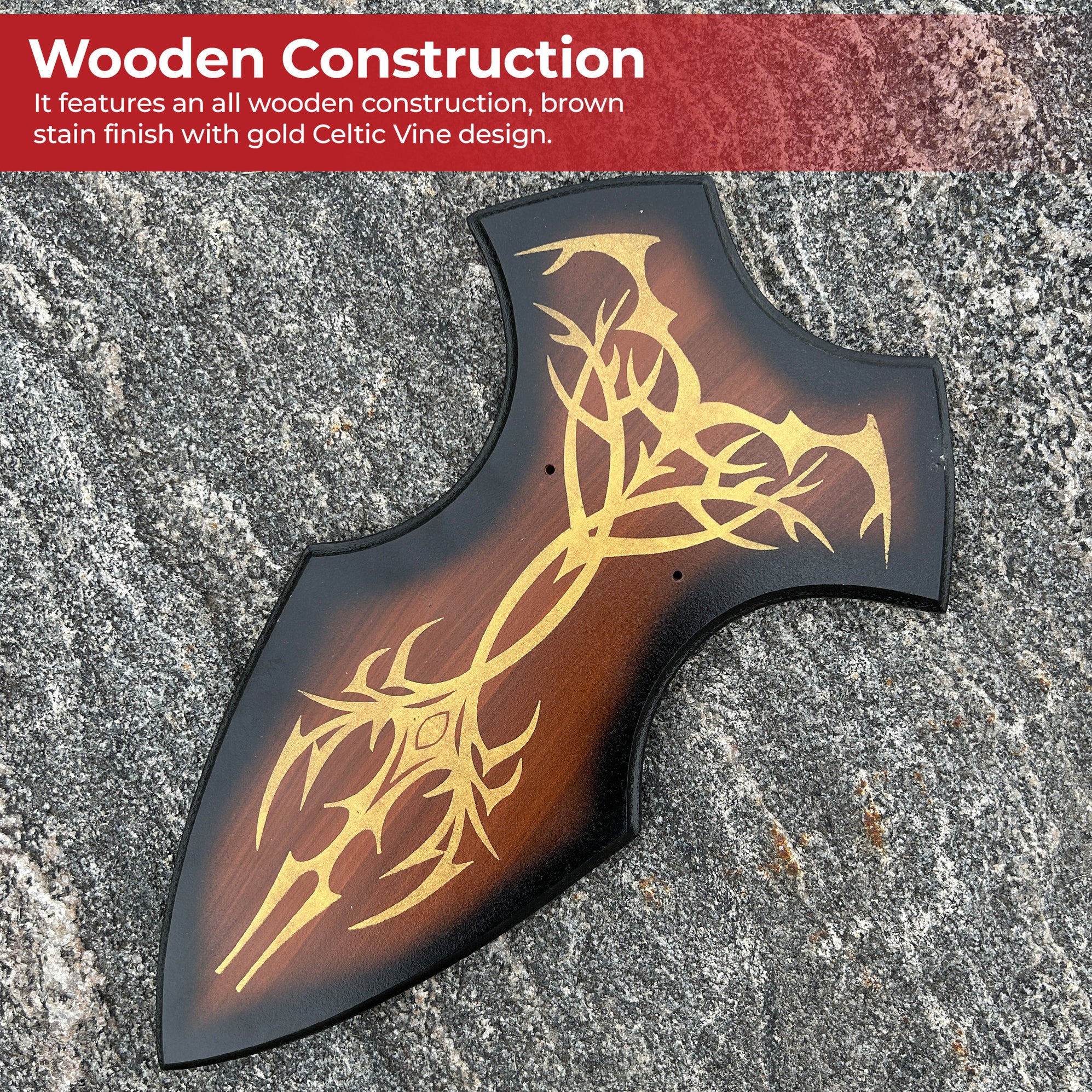 Universal Sword Wall Display Plaque — Medieval Depot