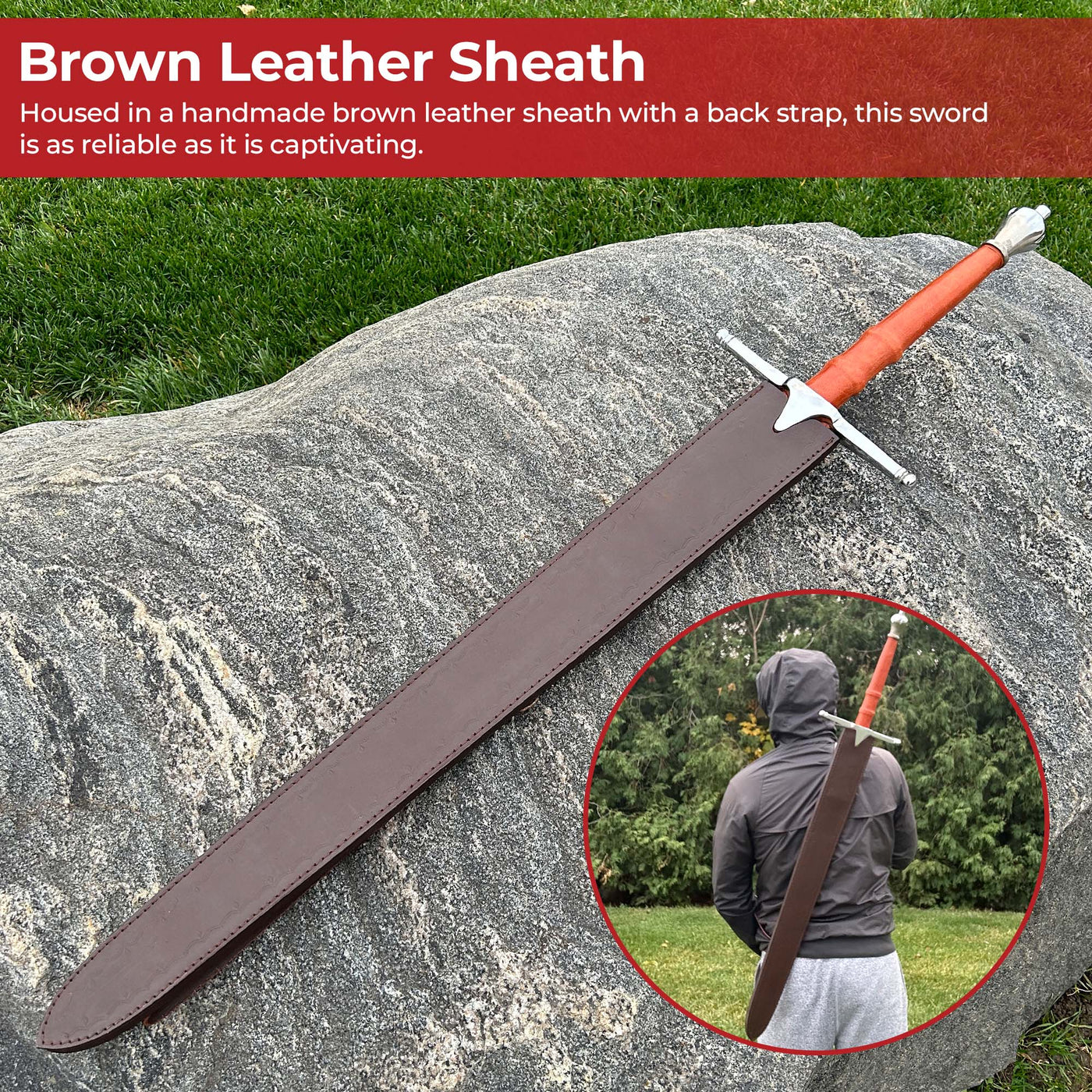 William Wallace Scottish Claymore Sword — Medieval Depot
