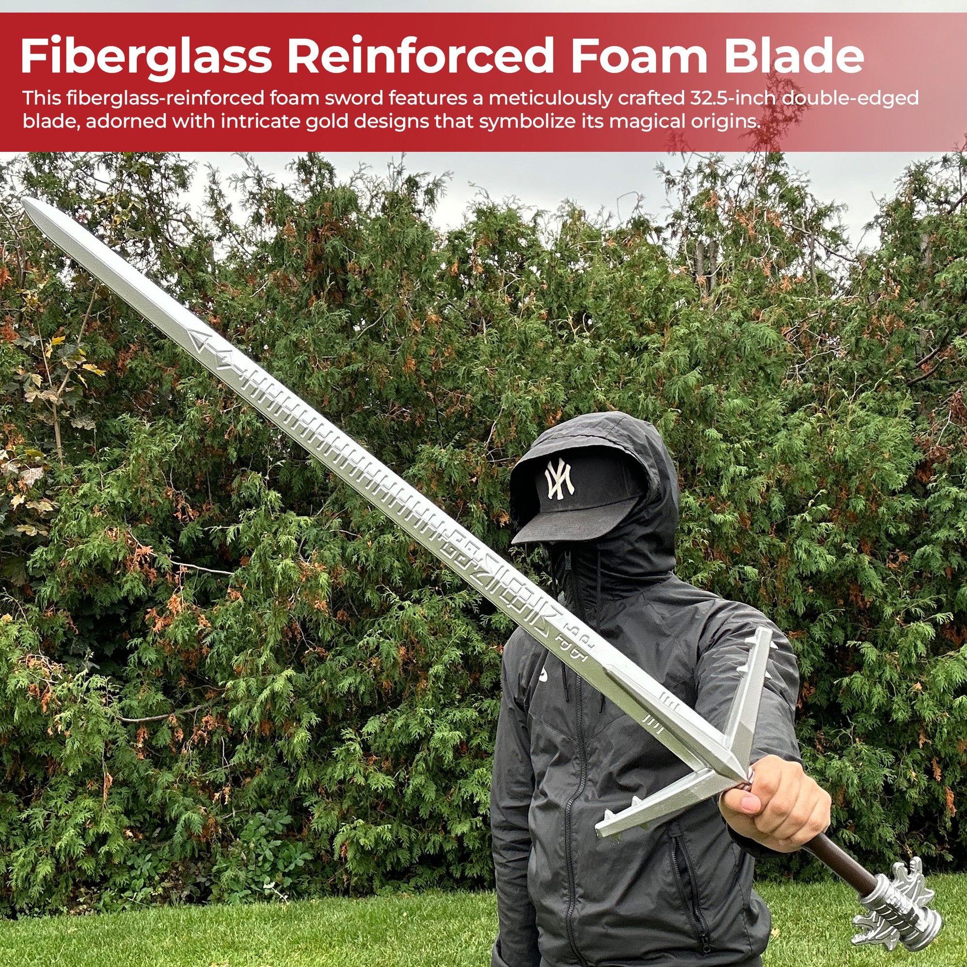 Witcher Aerondight Foam Sword of the Lady of the Lake — Medieval Depot