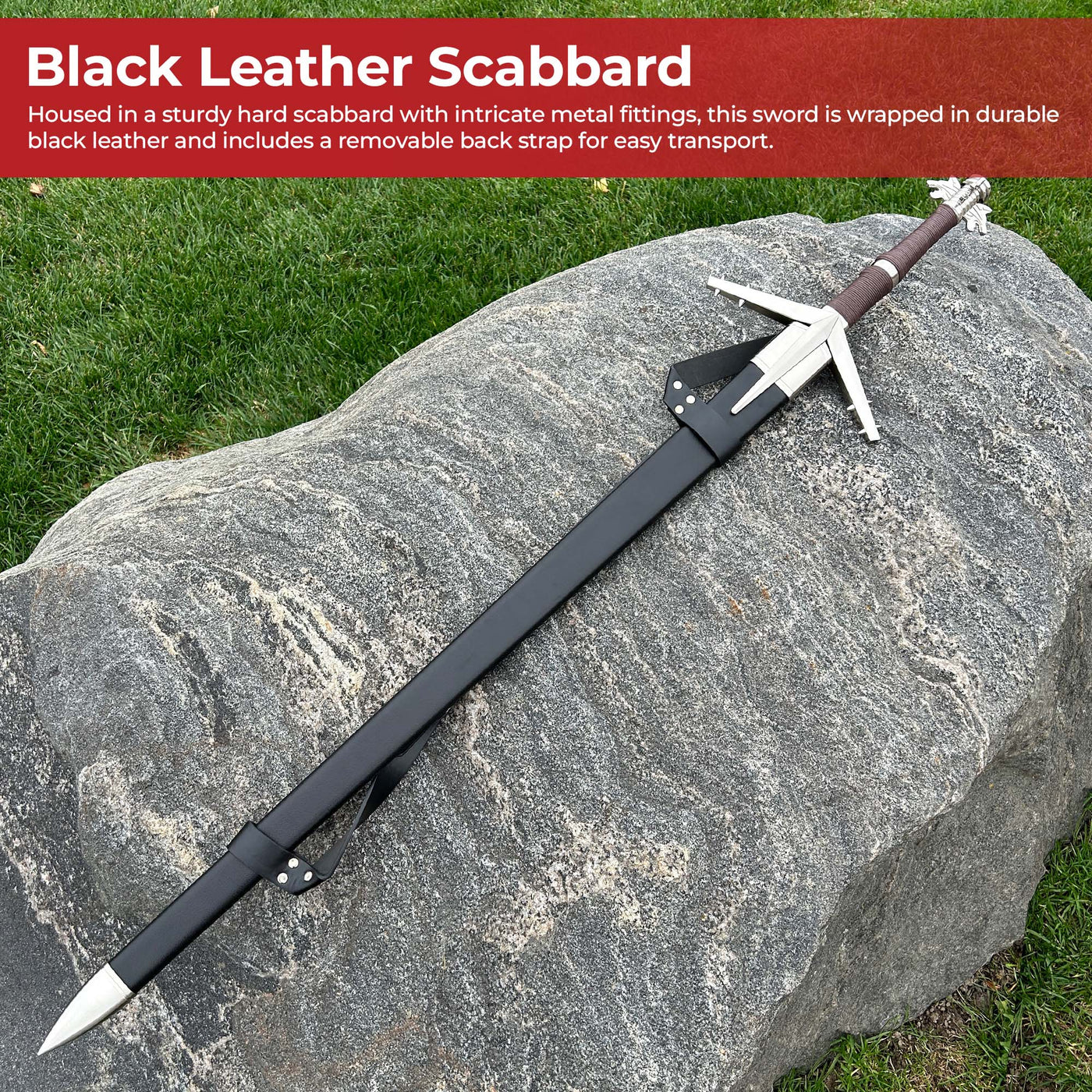Witcher Aerondight Sword of the Lady of the Lake — Medieval Depot