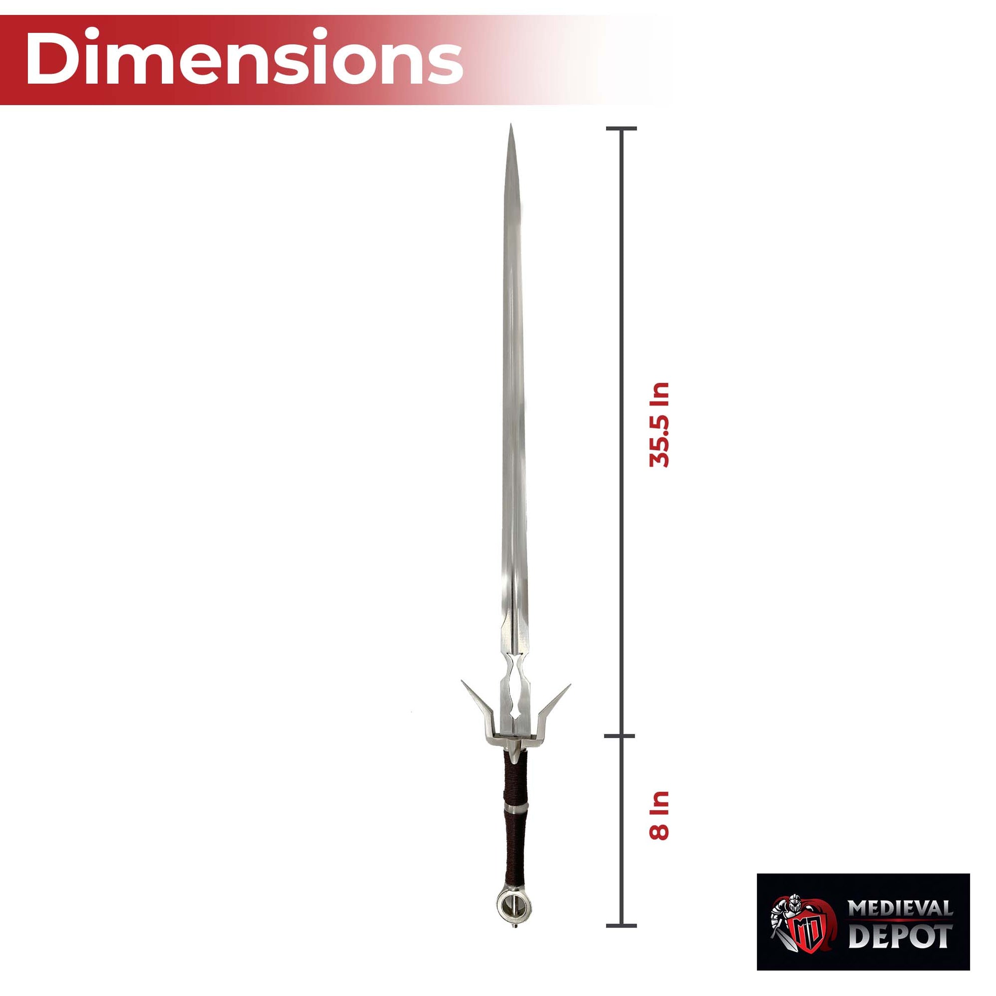 Witcher Ciri Sword Reforged — Medieval Depot