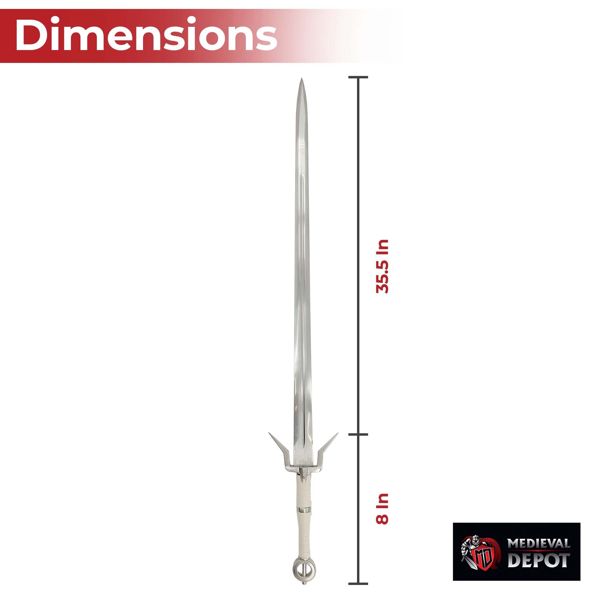 Witcher Ciri Zireael Sword — Medieval Depot