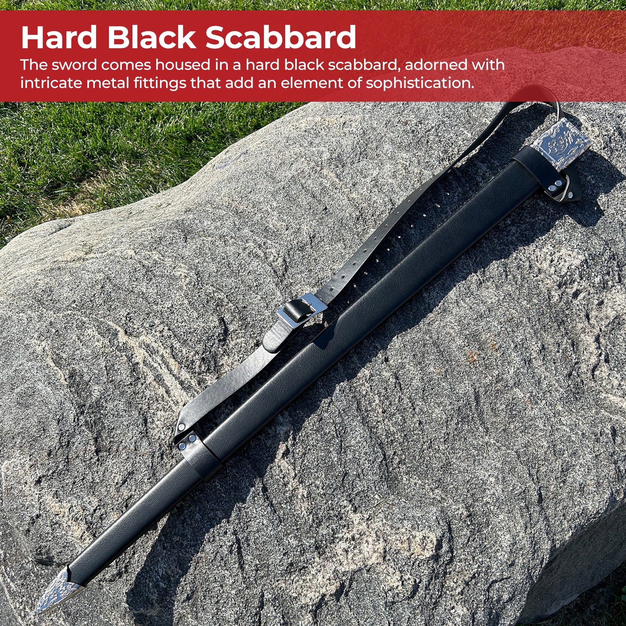 Witcher Enhanced Wolven Silver Sword — Medieval Depot