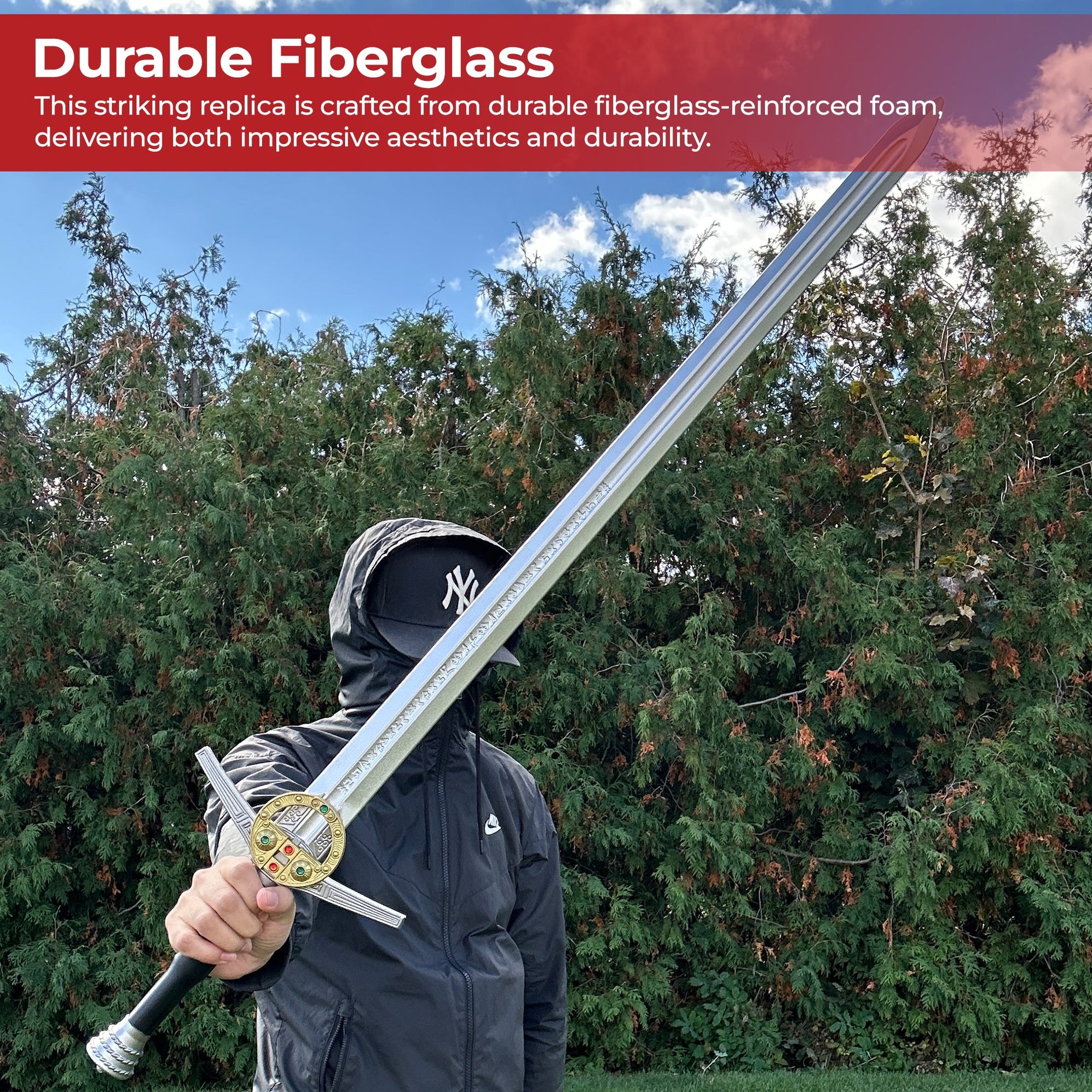 Witcher Renfri Brooch Foam Sword — Medieval Depot